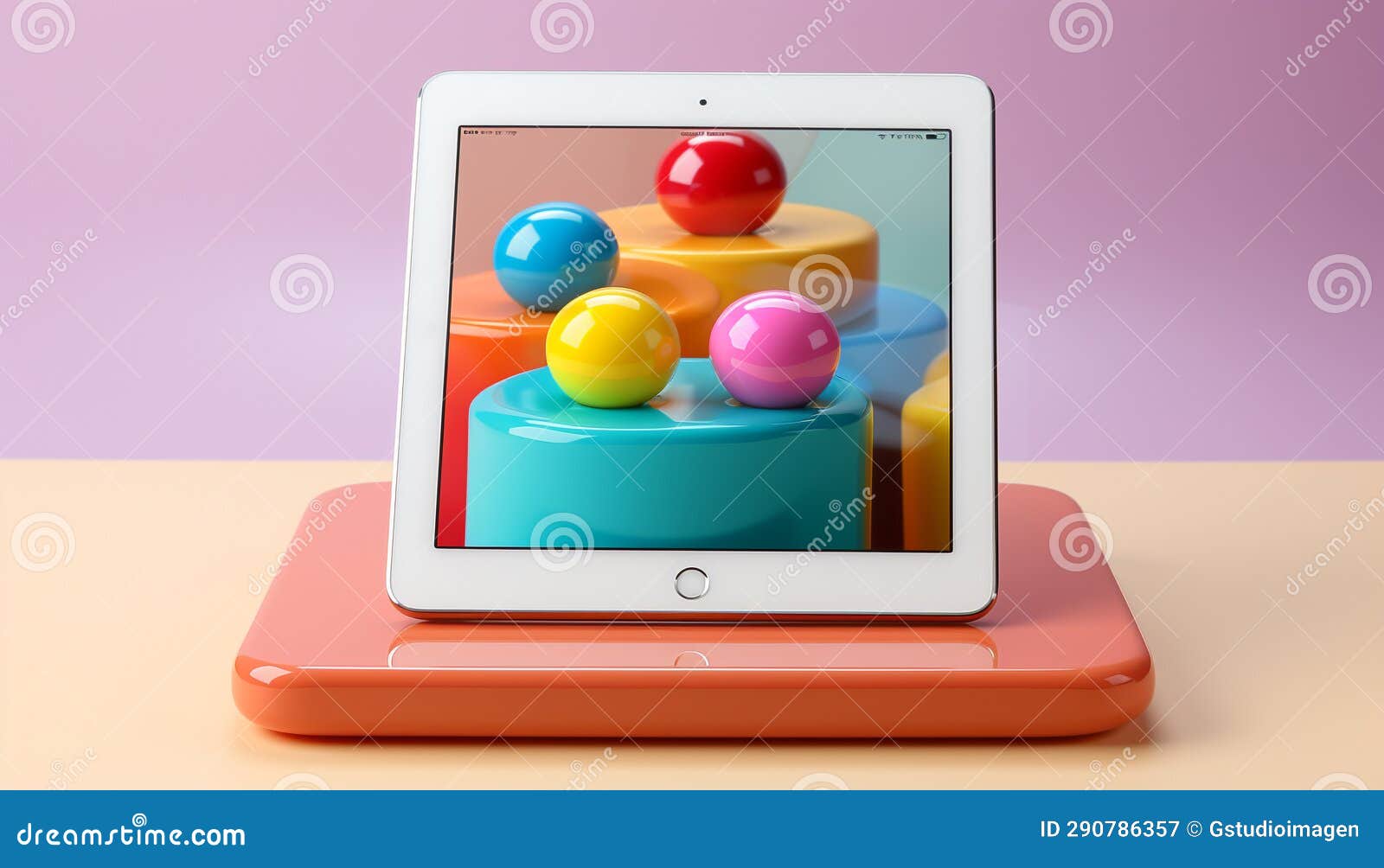 Modern Technology Connects People through Wireless Communication and Digital Devices Generated ...