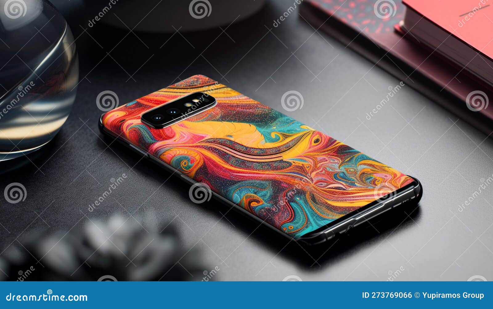 Modern Technology Connects Us with Global Communications Generated by ...