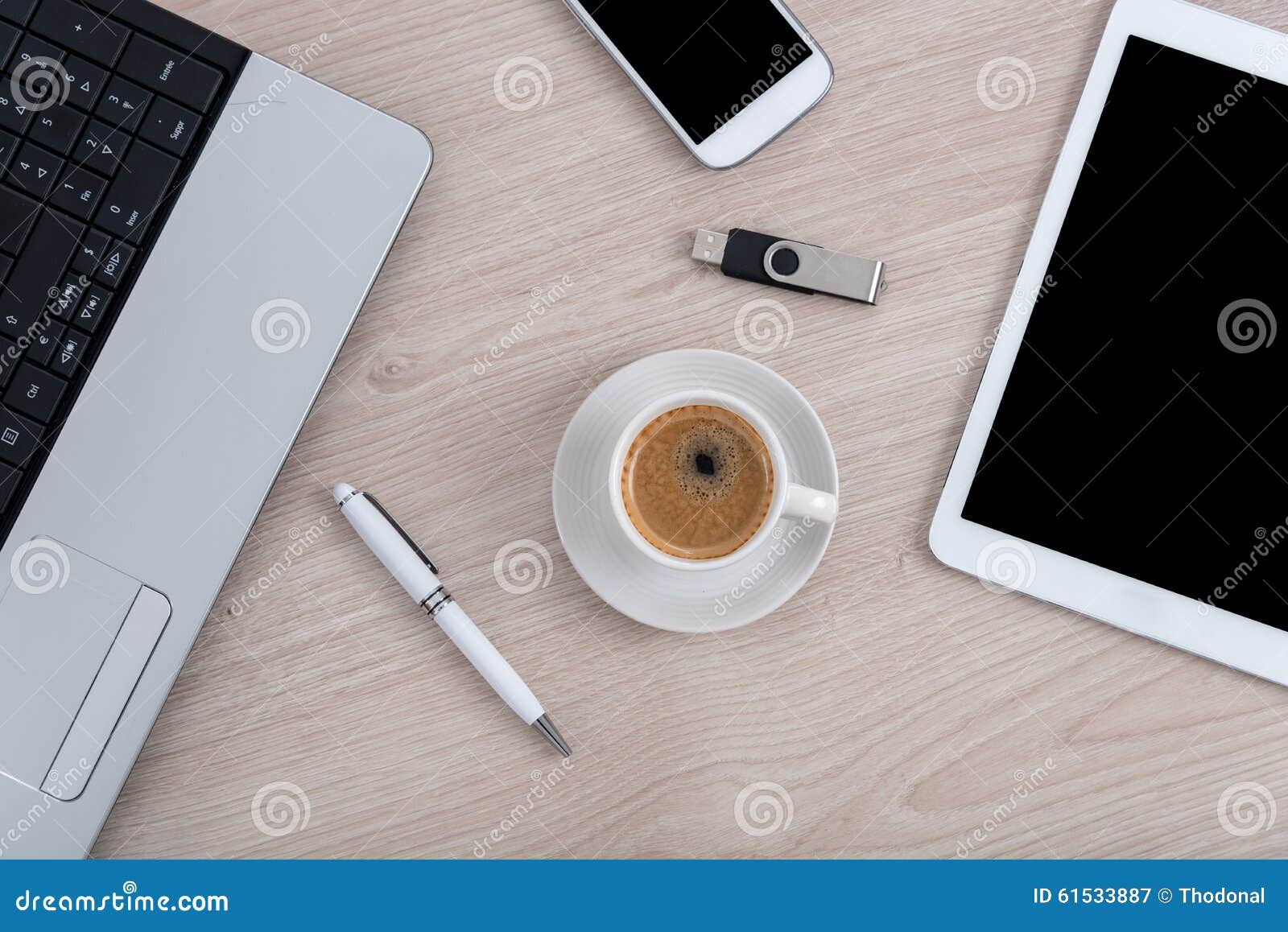 Modern technology devices stock image. Image of computer - 61533887