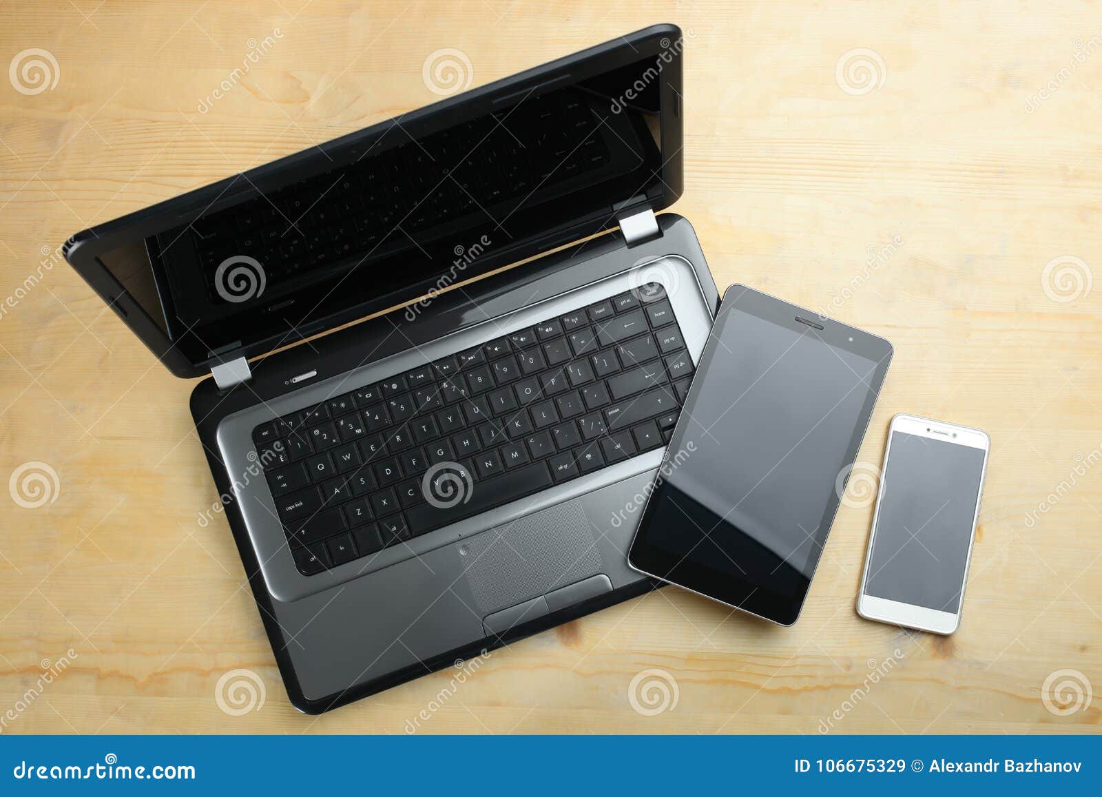 Modern technology, gadgets stock image. Image of internet - 106675329