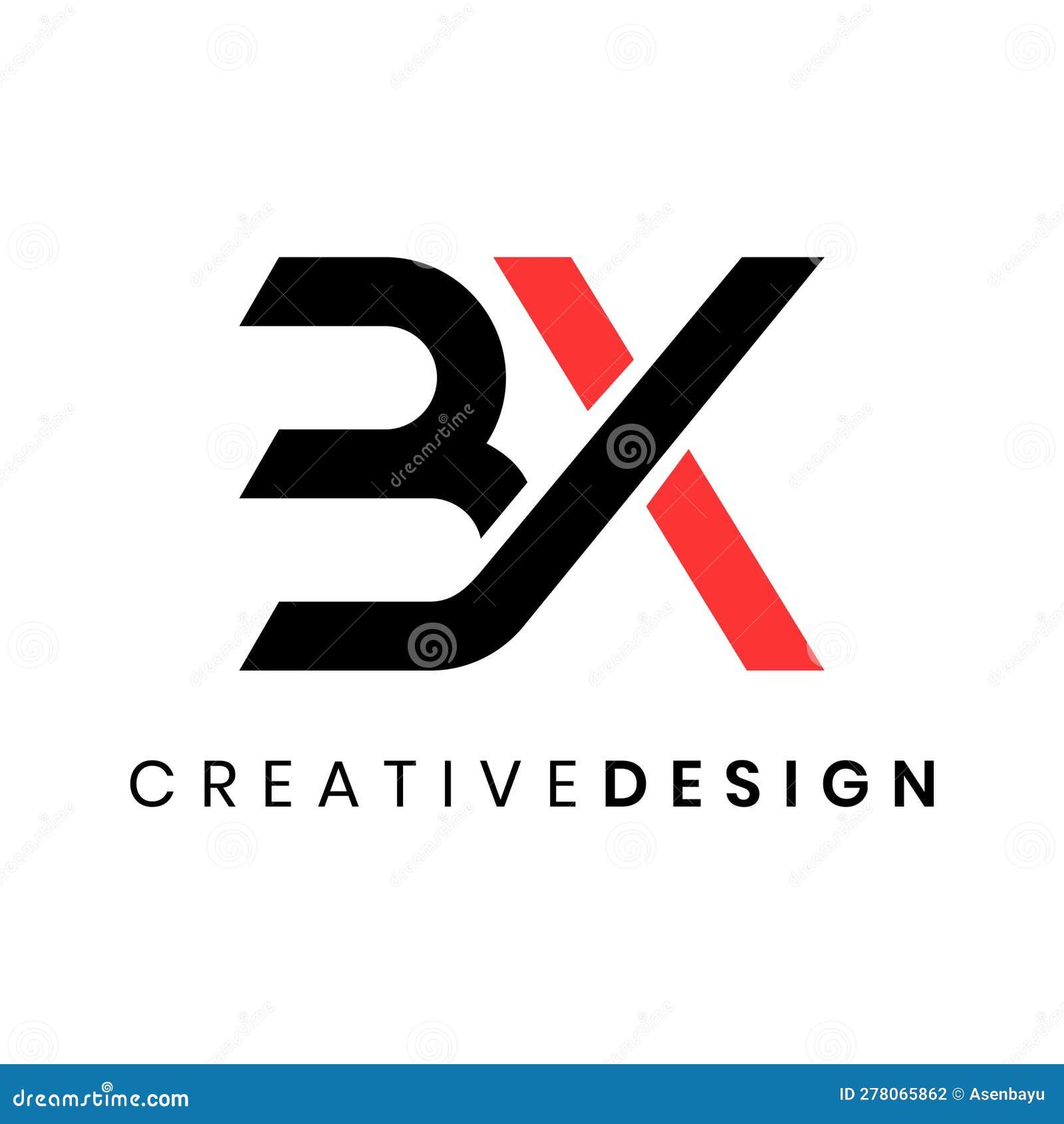 Modern Technology Letter BX Logo Design Vector Stock Vector ...