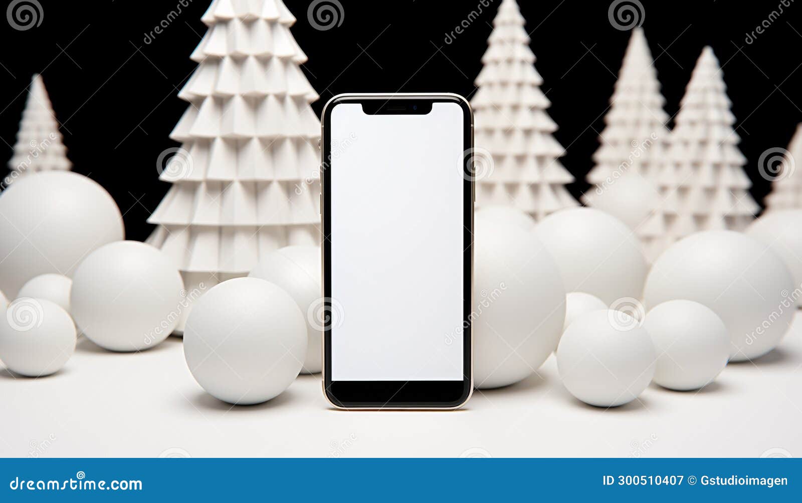 Modern Technology, Mobile Phone Connects People Worldwide Generated by ...