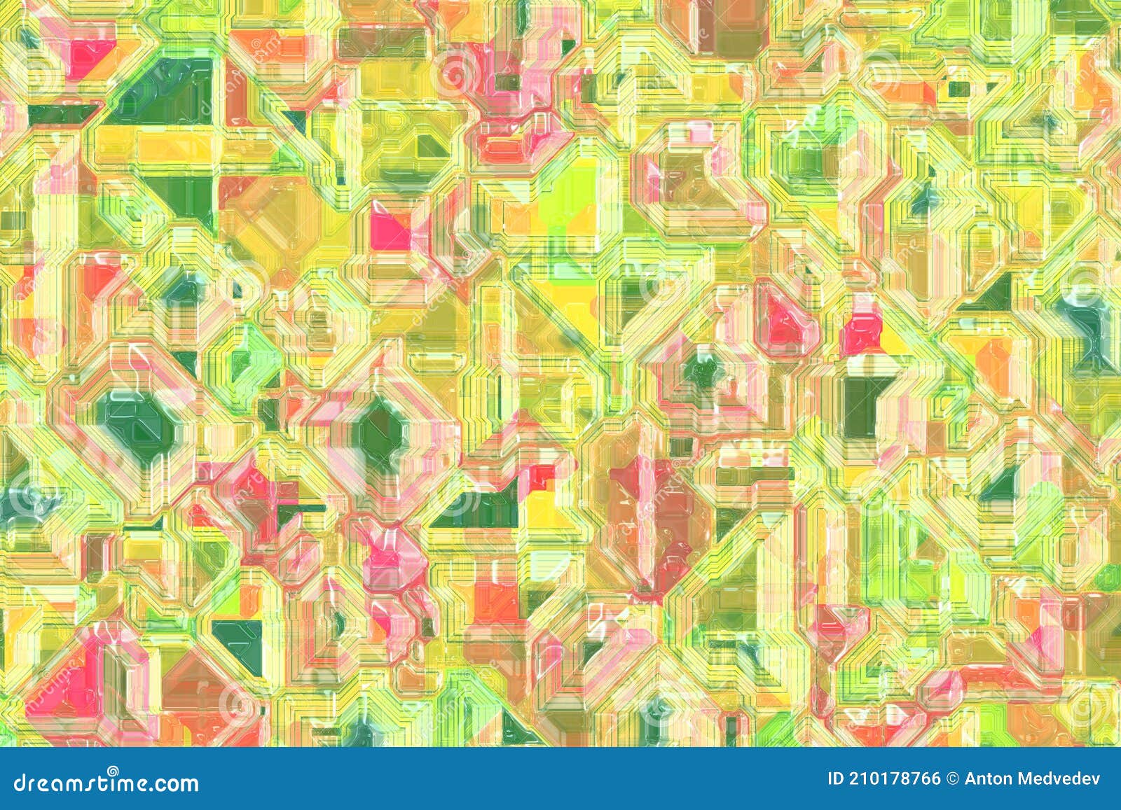 Artistic Technological Electronic Pattern Digital Art Background ...