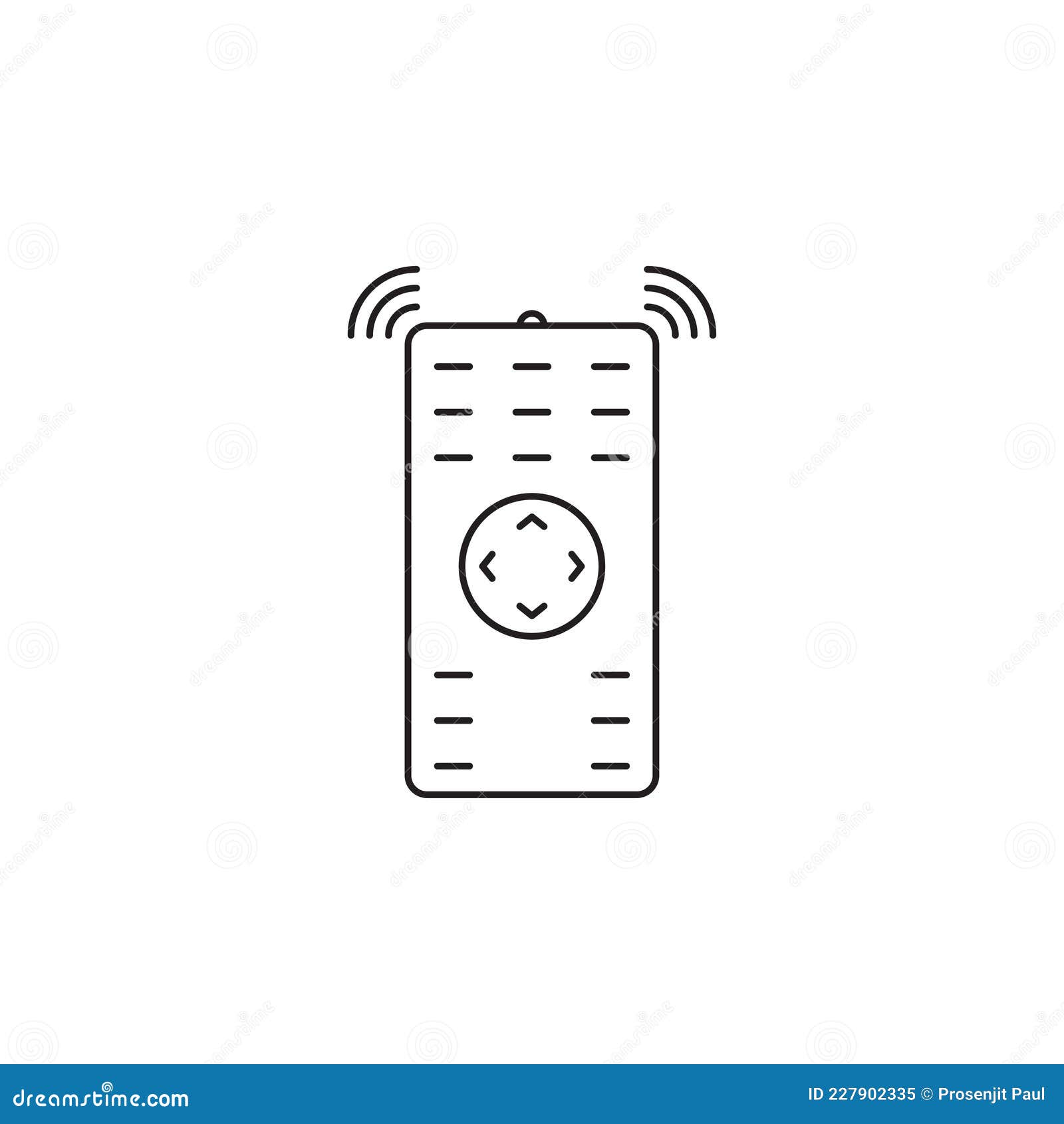 Modern Technology Remote Controller Icon Stock Vector - Illustration of ...