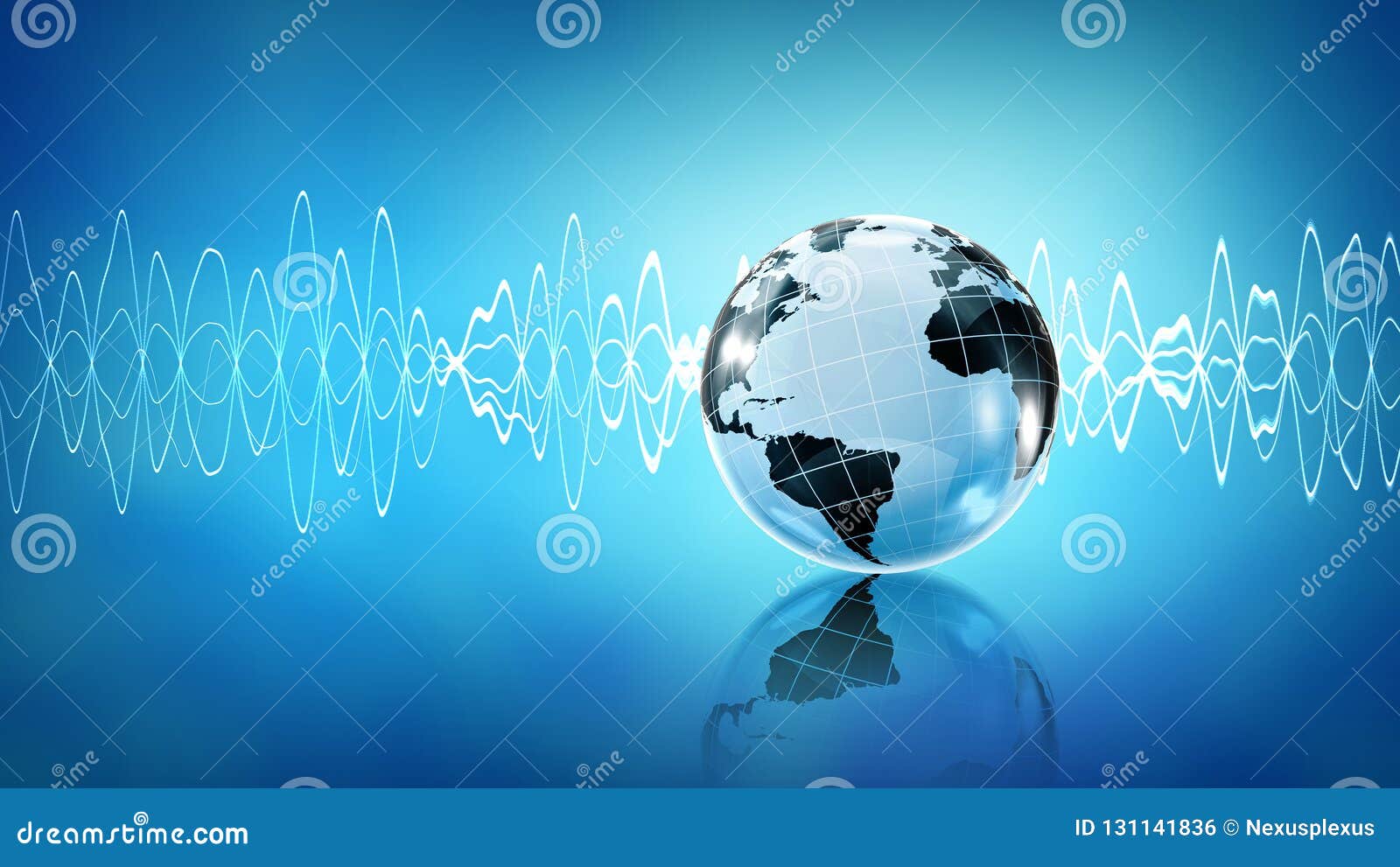 Modern technology of sound stock photo. Image of world - 131141836
