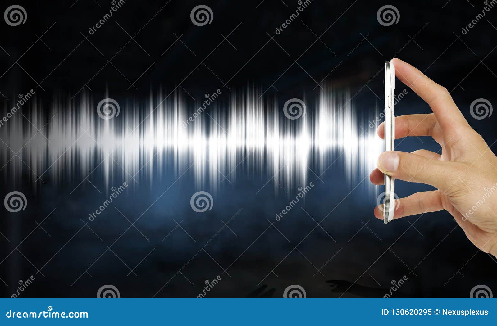 Modern technology of sound stock image. Image of united - 130620295