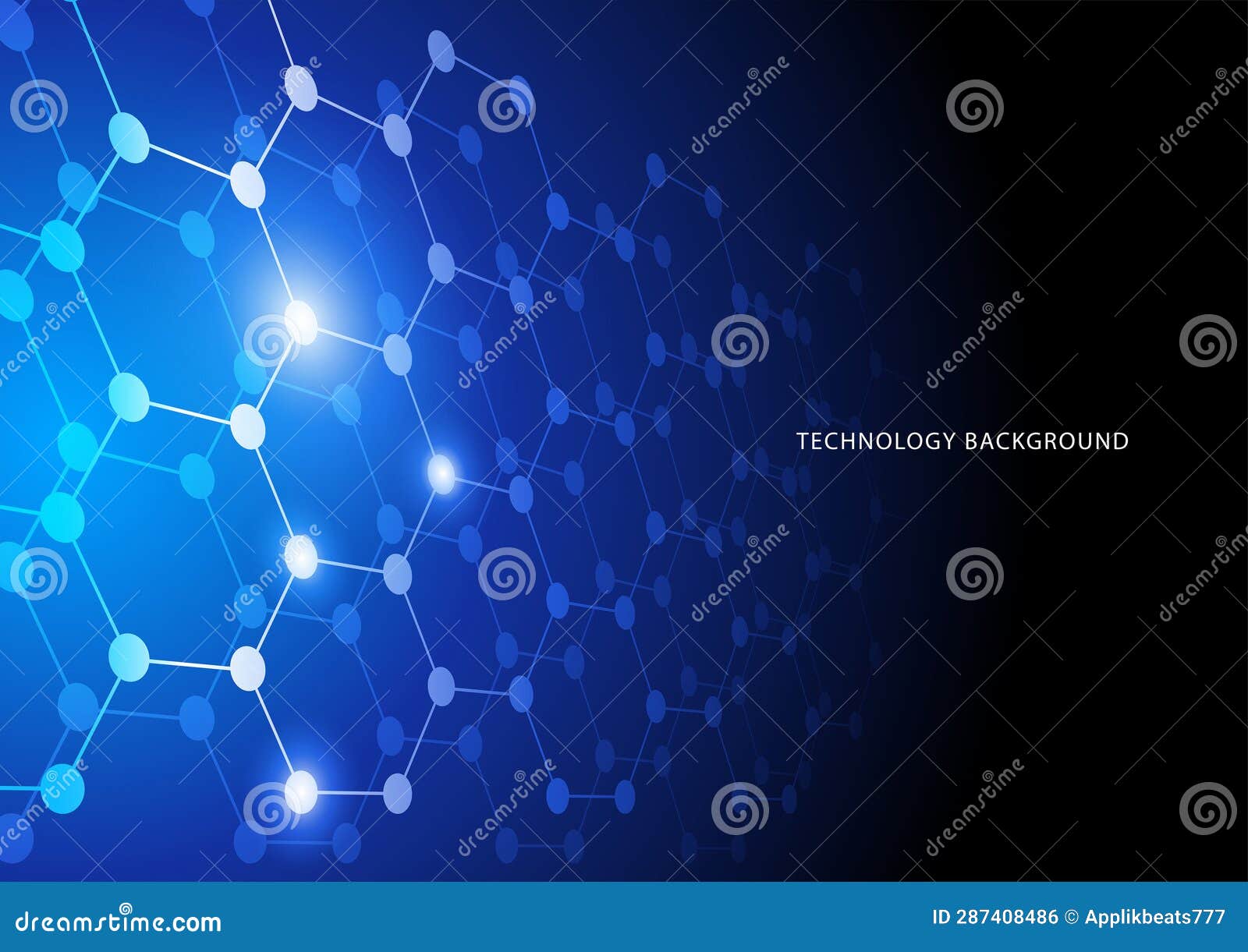Modern Technology Vector Background Stock Illustration - Illustration ...