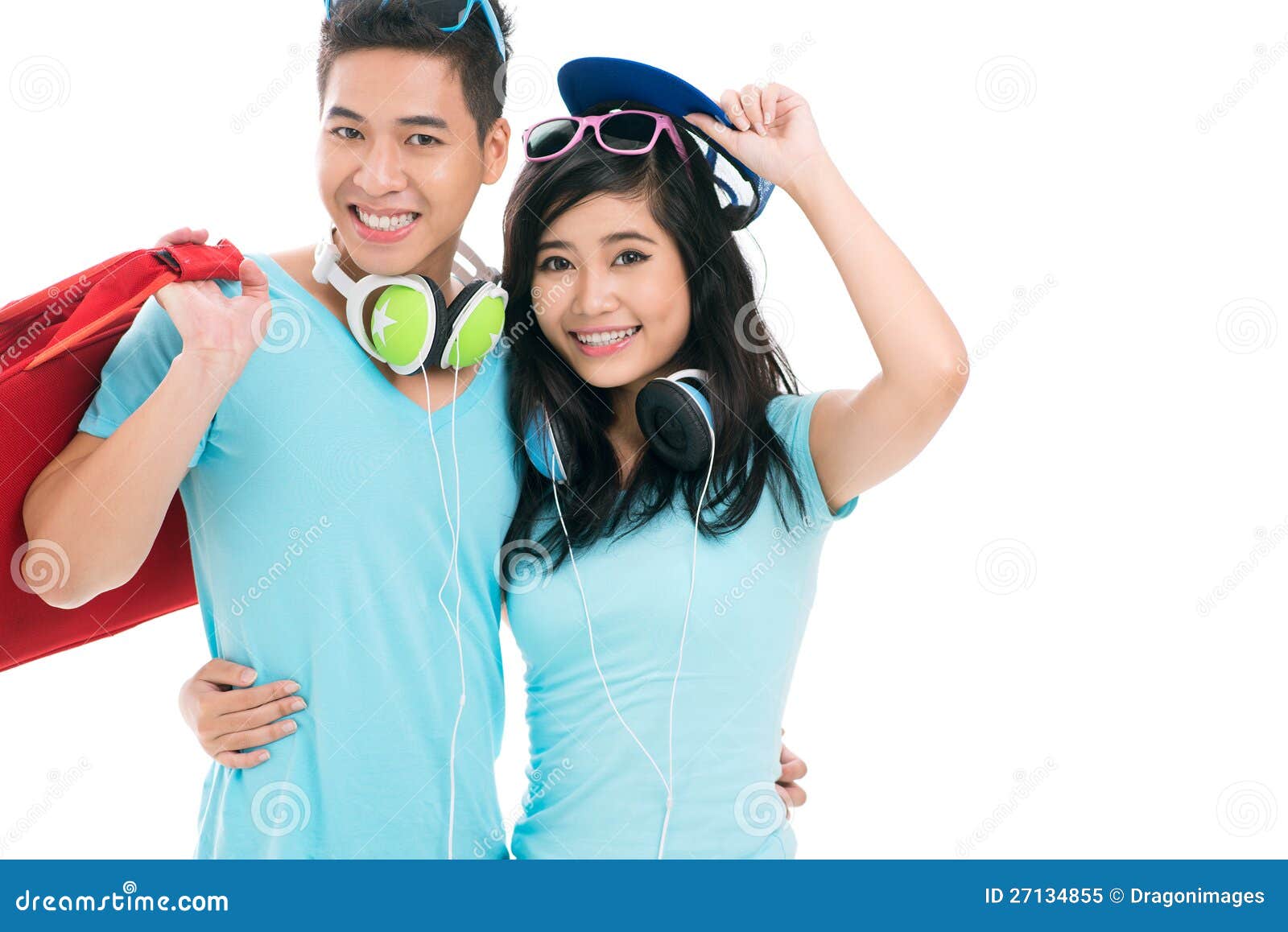 Modern teenagers stock image. Image of excited, casual - 27134855