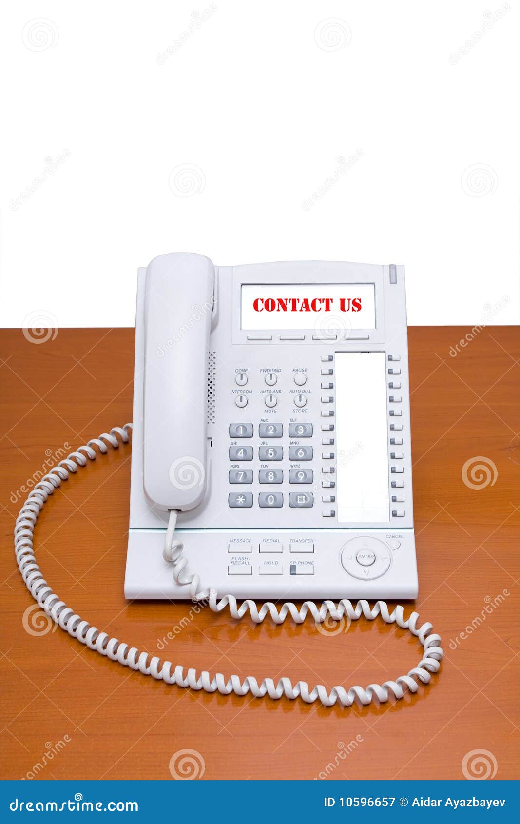 Modern telephone stock image. Image of communication - 10596657