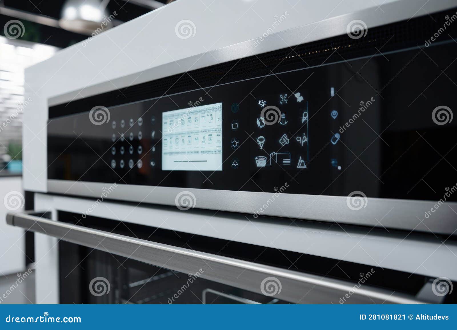 Modern Temperature-controlled Cabinet with Sleek Touch Screen and ...