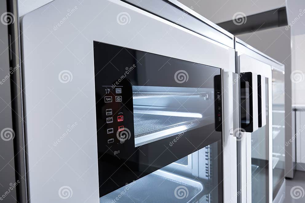 Modern Temperature-controlled Cabinet with Sleek Touch Screen and ...