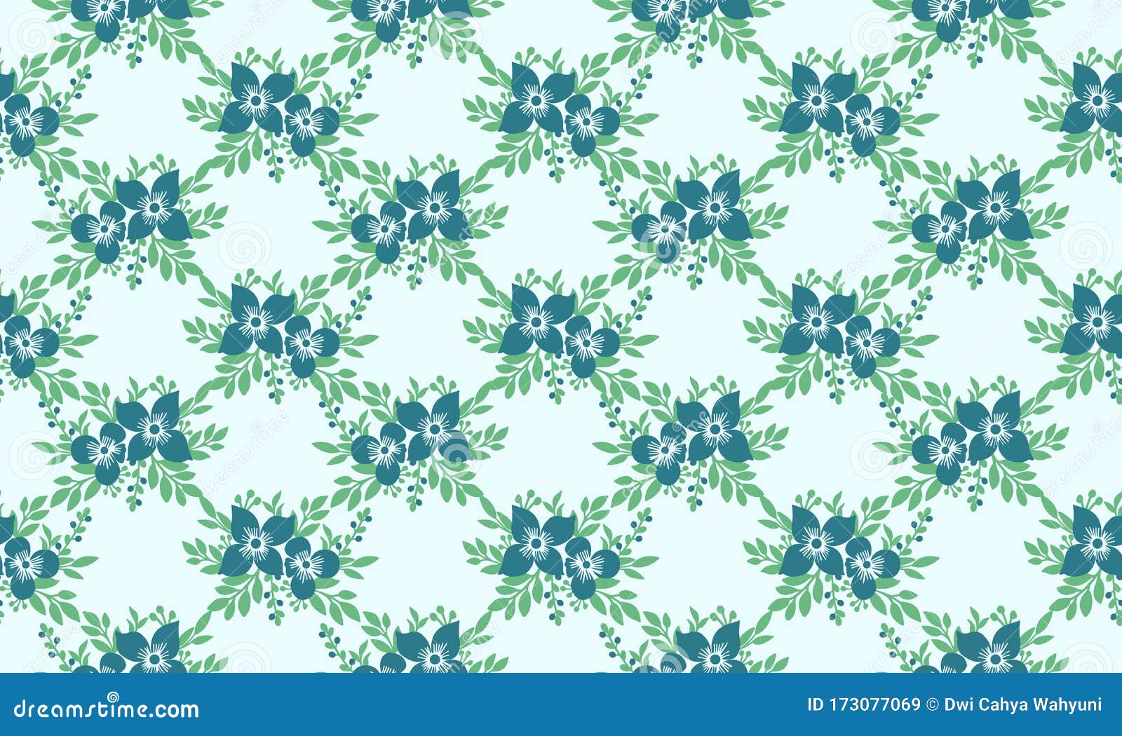 Modern Template for Spring, with Leaf and Floral Pattern Background ...