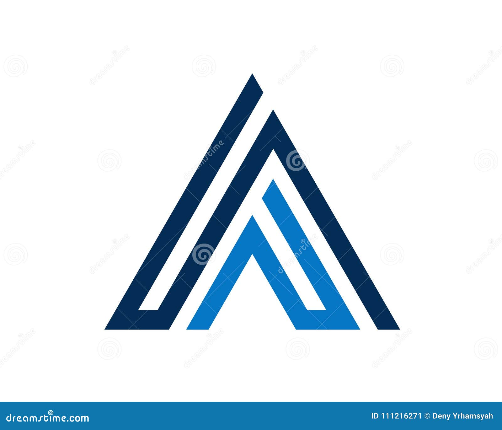 Template a Letter abstract stock illustration. Illustration of ...