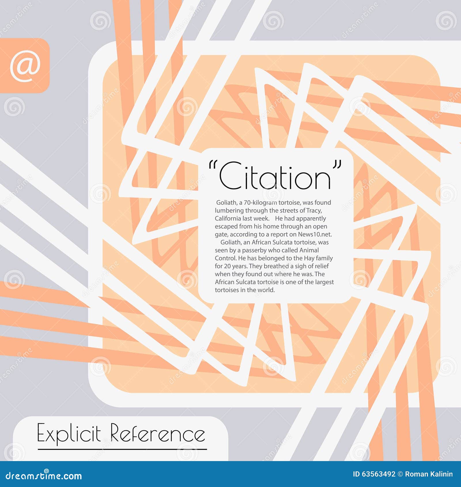 Modern Text Box With Colorful Stripes. Ideal For Motivational ...