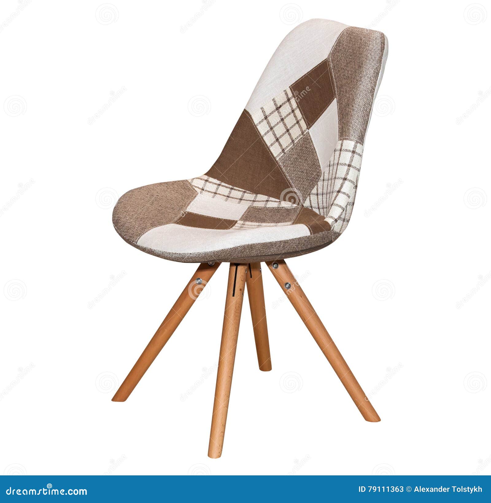 Modern textile chair stock image. Image of collection - 79111363