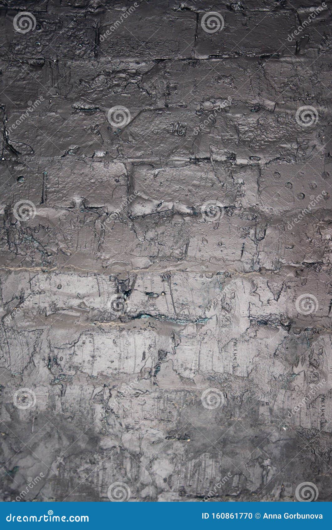 Modern Texture Background Dark Silver Brick Wall Stock Photo - Image of ...