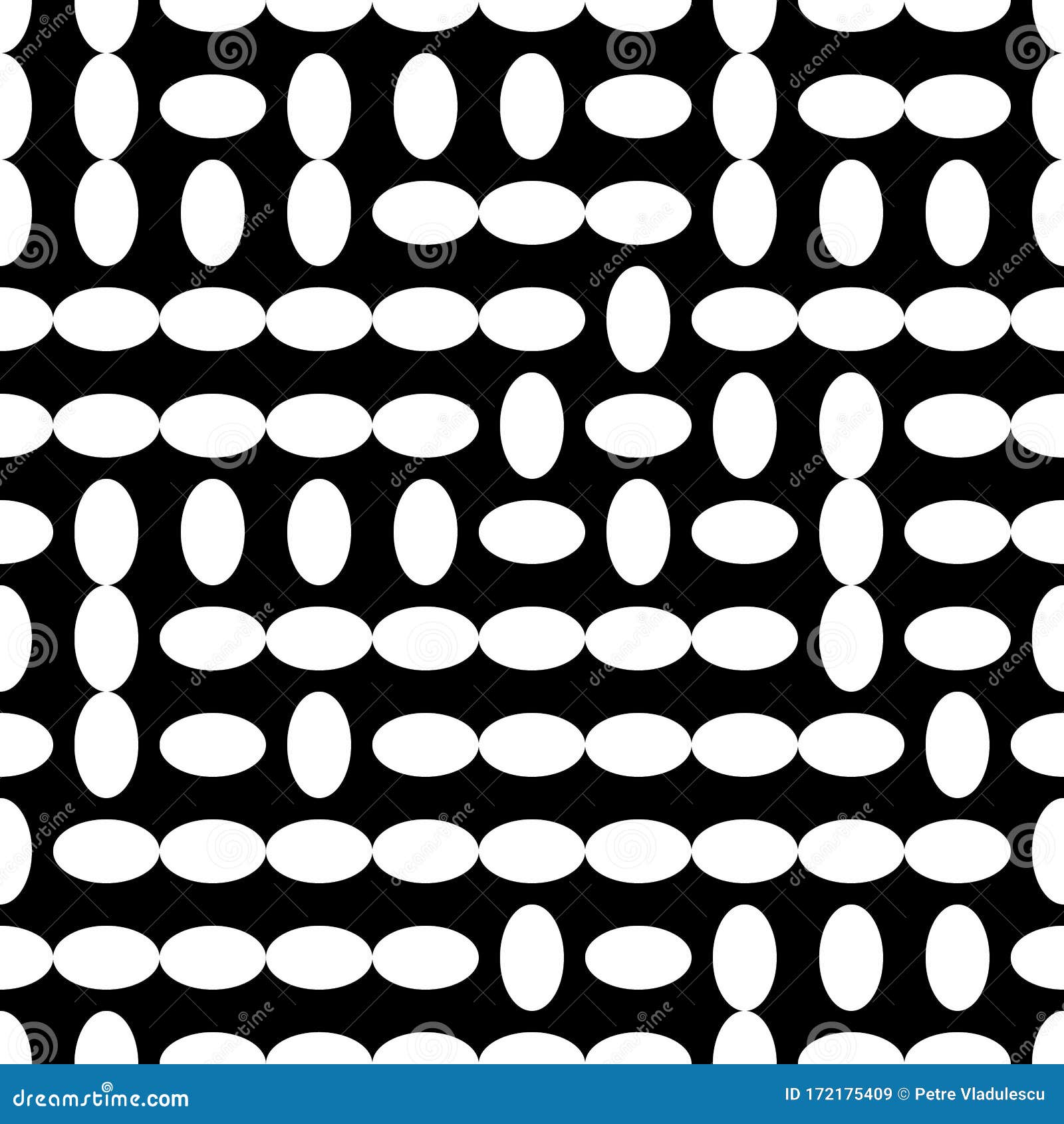 Modern Texture with White Ellipses, Modern Stylish Image. Stock Vector ...