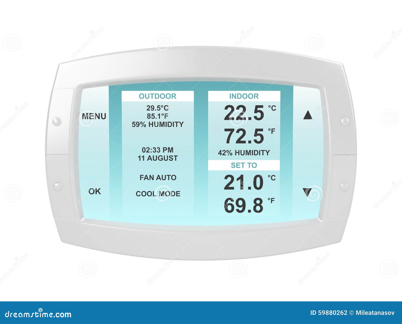 Modern Thermostat Stock Illustrations – 3,987 Modern Thermostat Stock ...