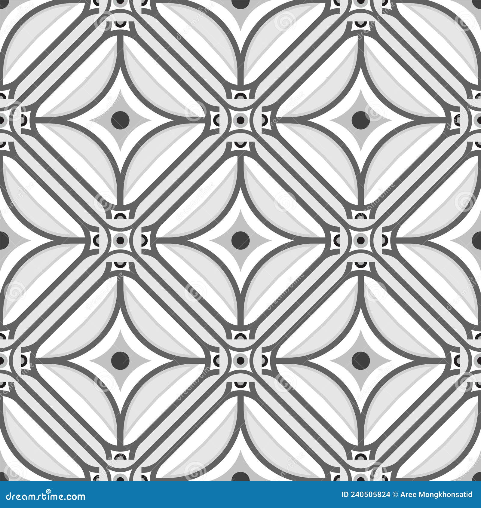 Modern tile pattern stock vector. Illustration of design - 240505824