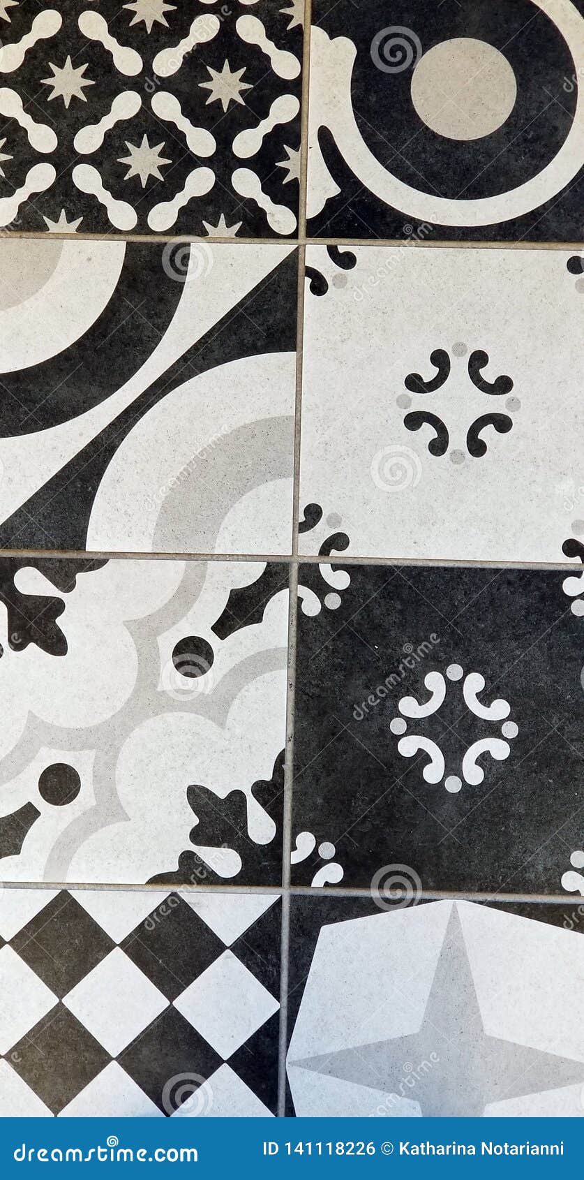 Texture Series - Modern Tile Patterns Stock Photo - Image of circle ...