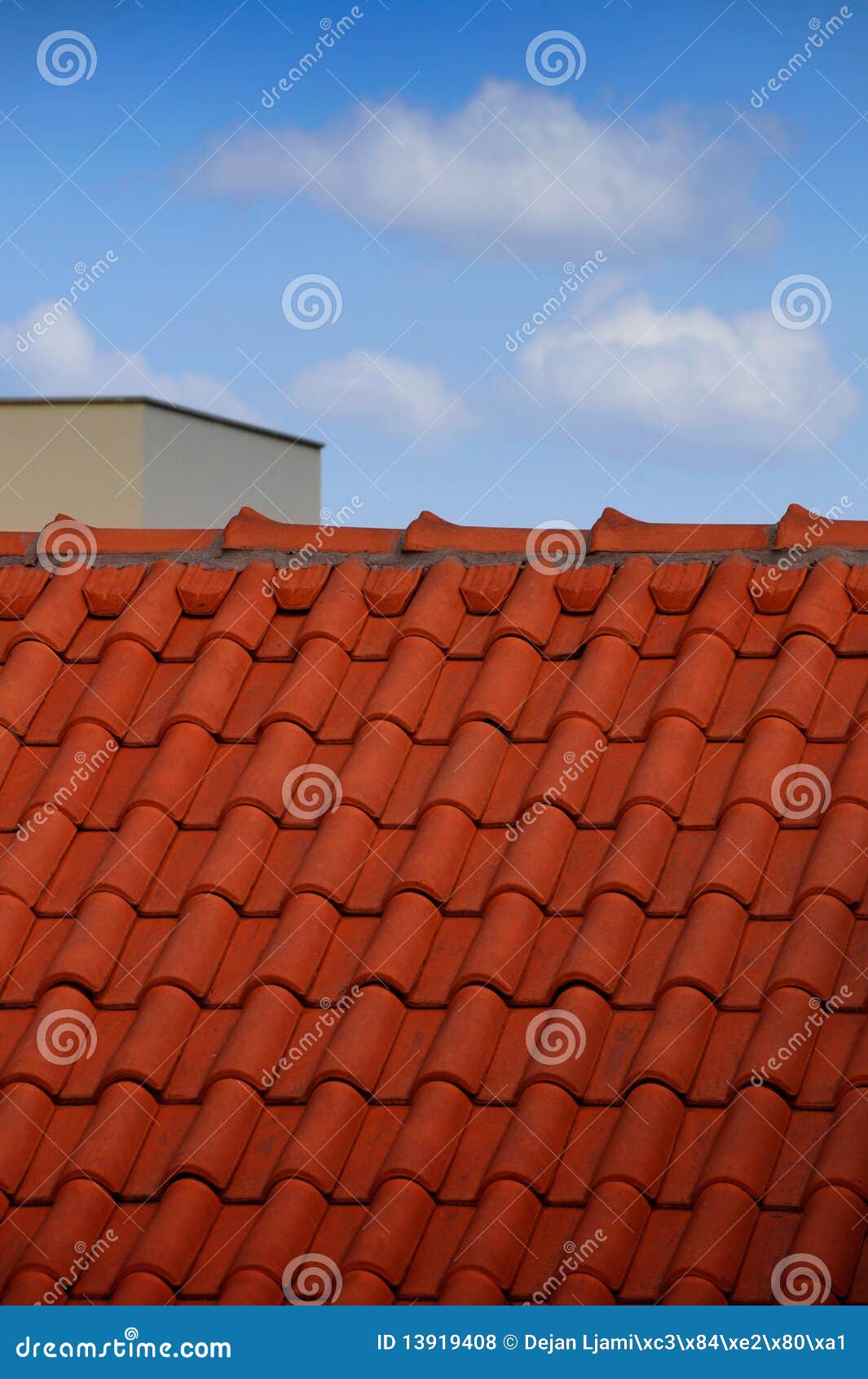 Modern tile roof stock photo. Image of backgrounds, textured - 13919408