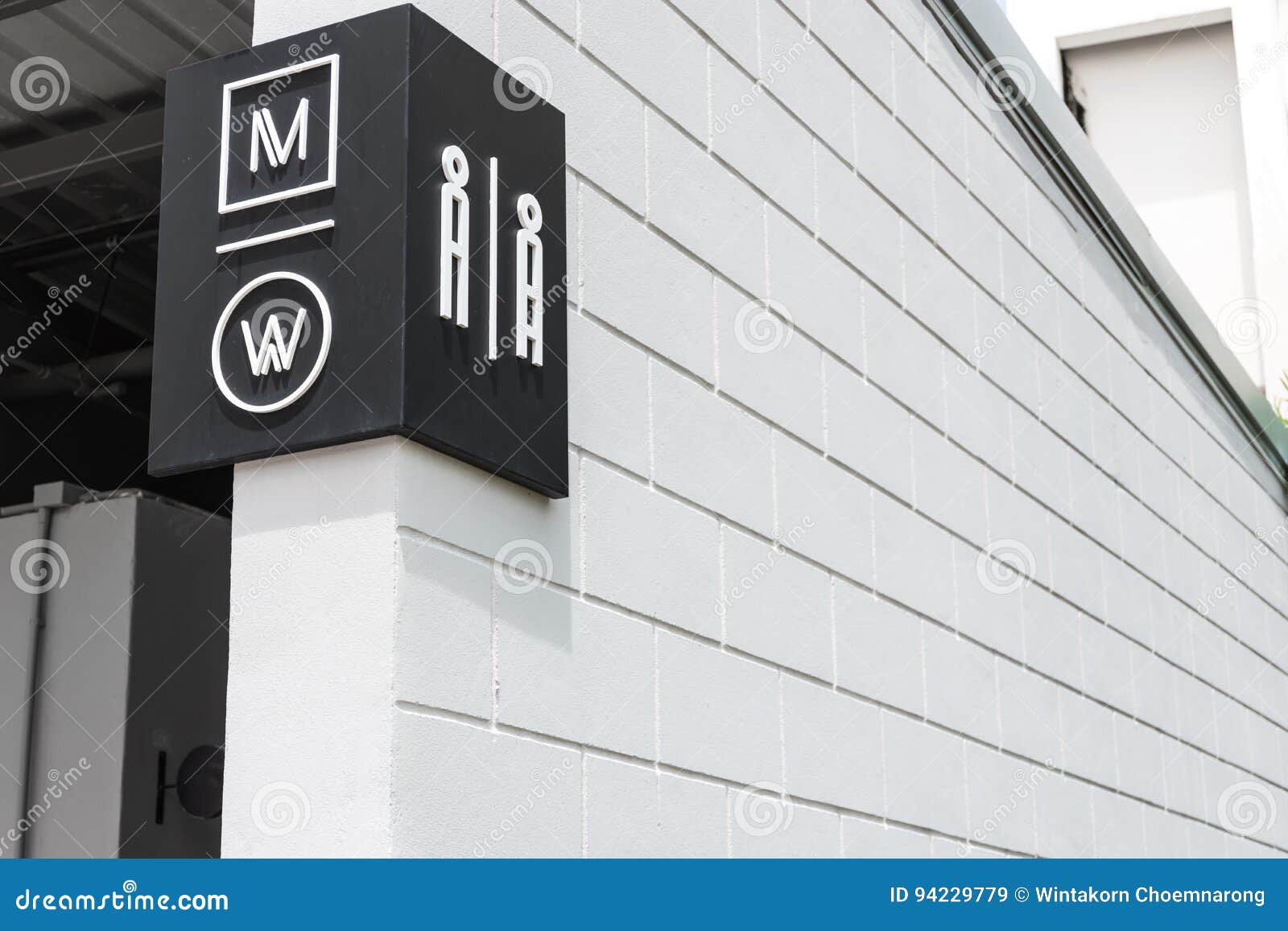 Modern toilet sign stock image. Image of background, modern - 94229779