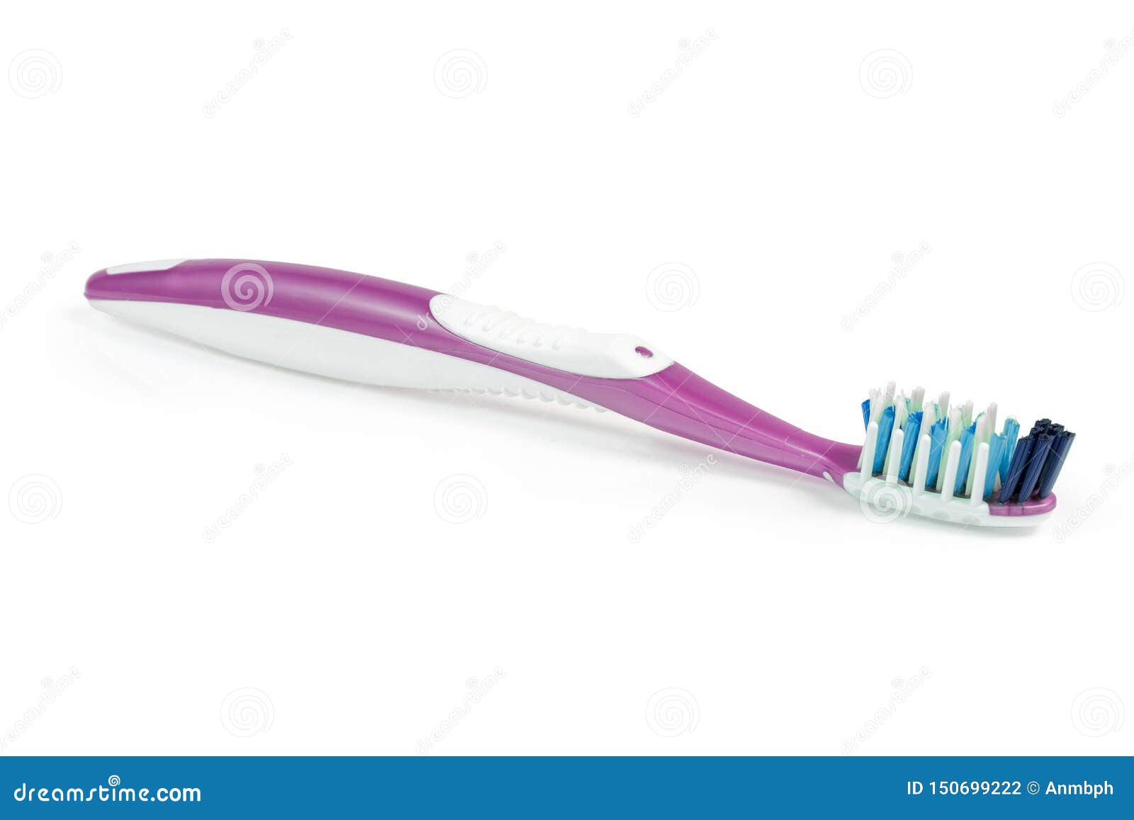 Modern Toothbrush on a White Background Stock Photo - Image of oral ...