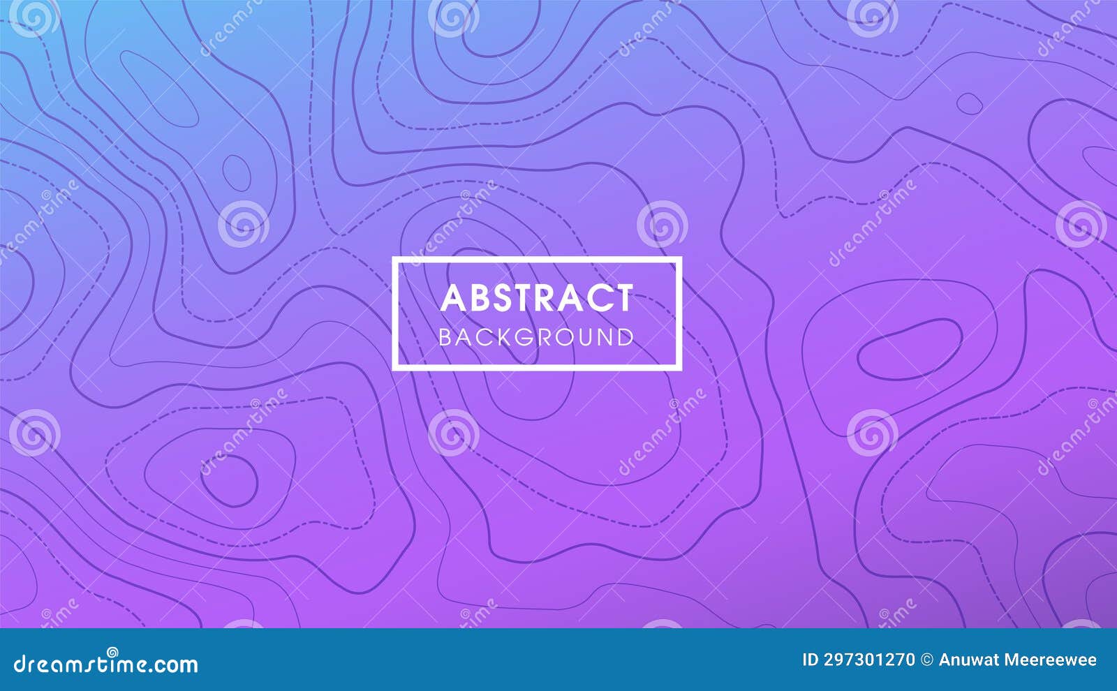 Modern Topographic Map Line Background. Concept of Geographic Pathway ...