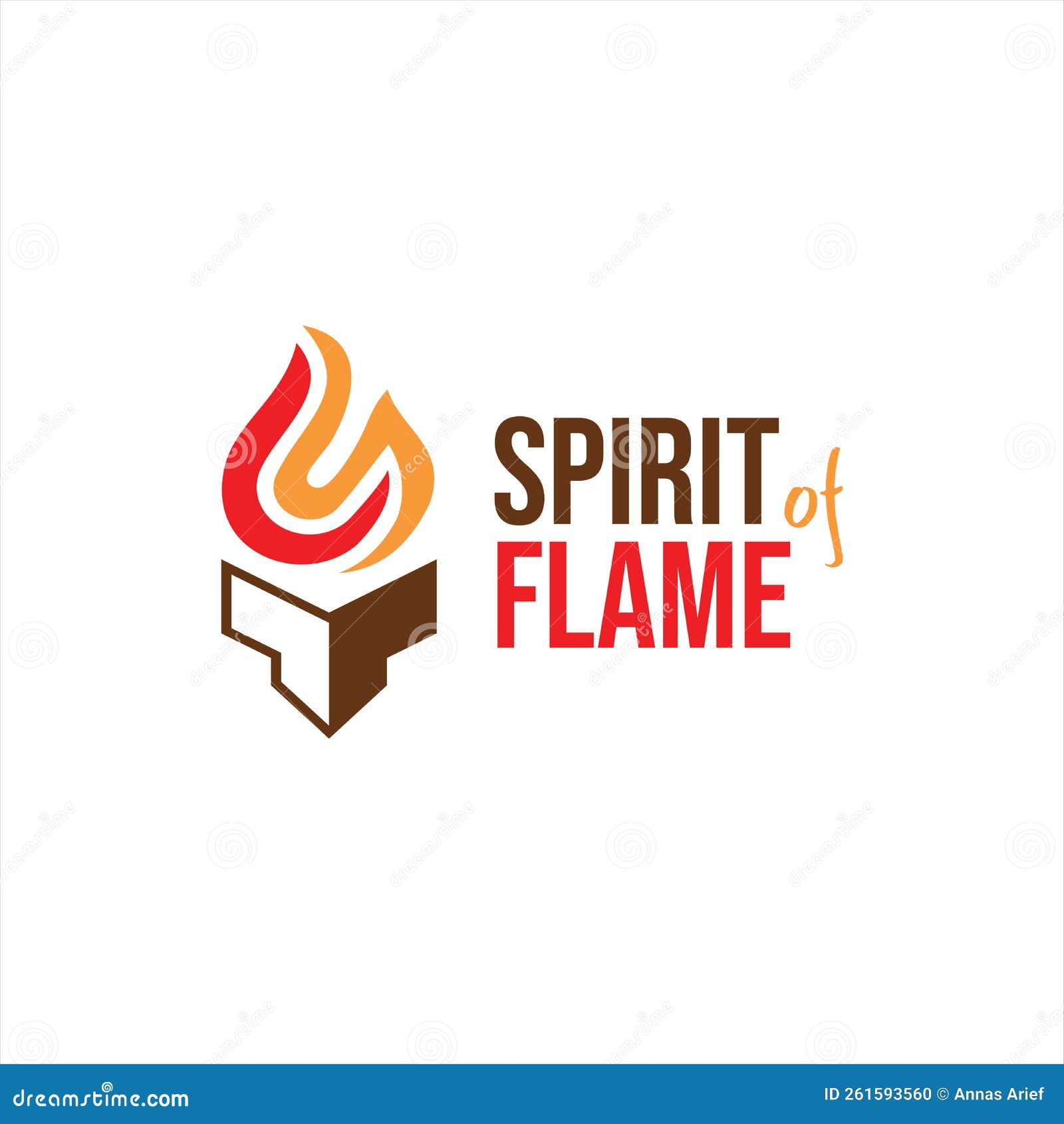 Modern Torch Flame Logo Design Template Fire Graphic Inspiration Stock ...