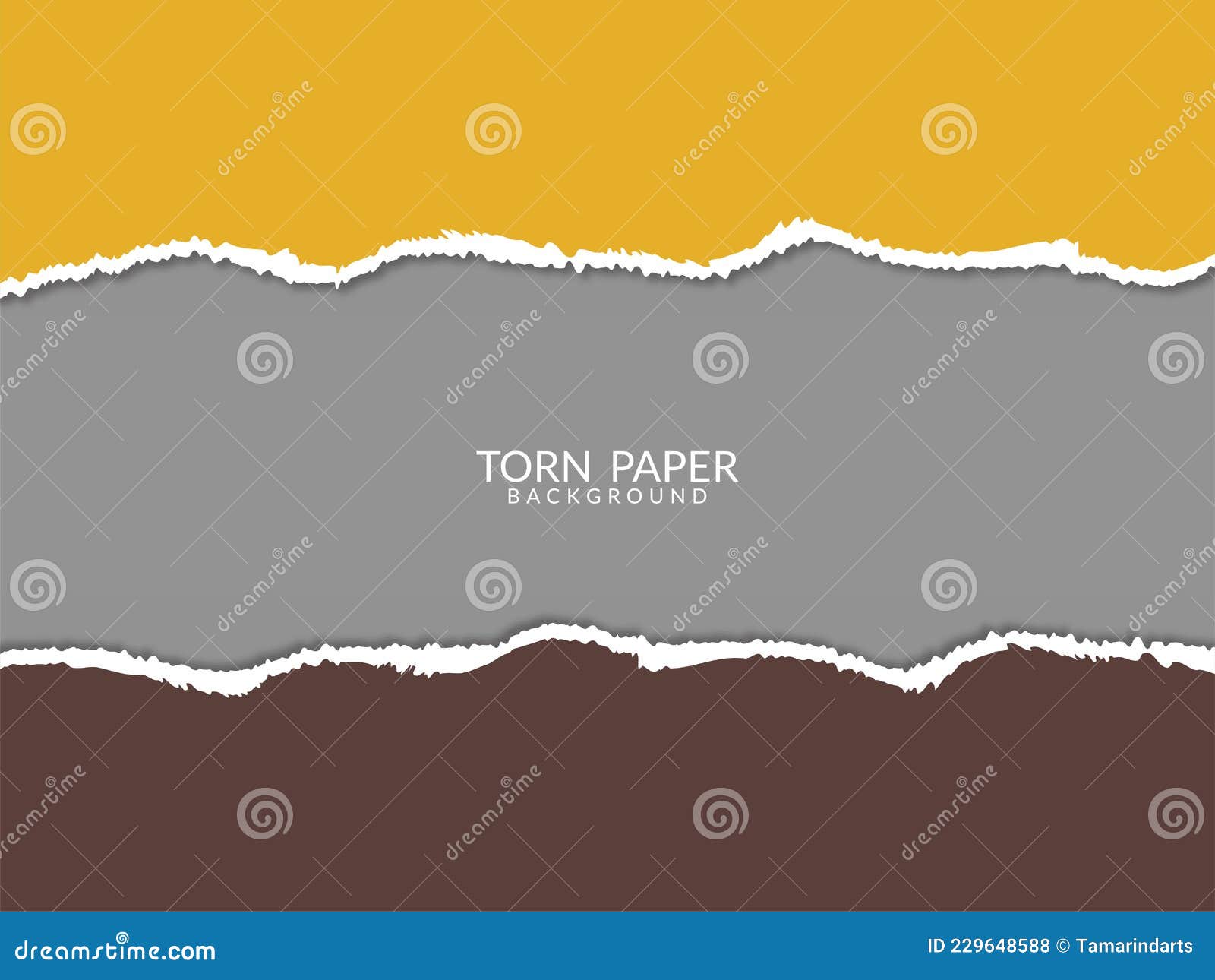 Modern Torn Paper For Infographics. Vector Infographics Background ...