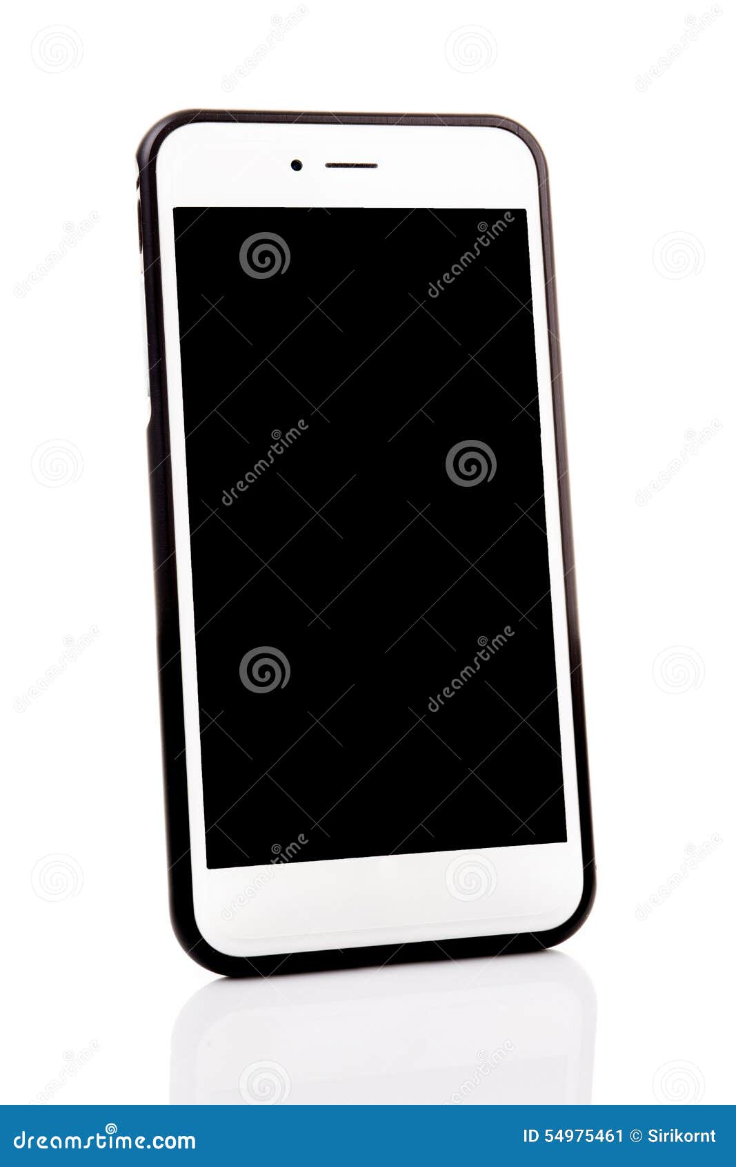 Modern Touch Screen Smartphone Stock Image - Image of market, messaging ...