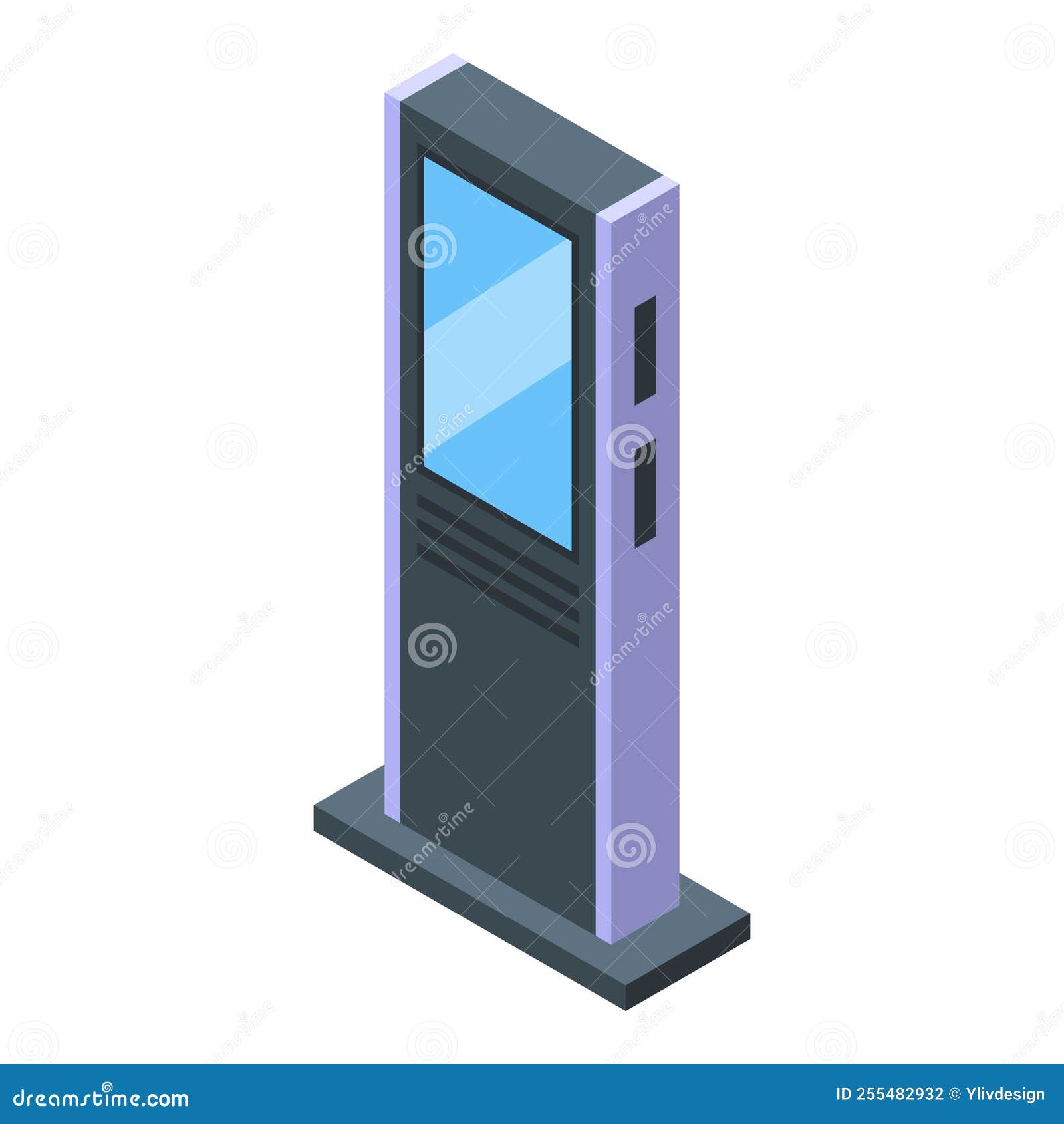 Modern Touchscreen Icon Isometric Vector. Smart Mobile Stock Vector ...