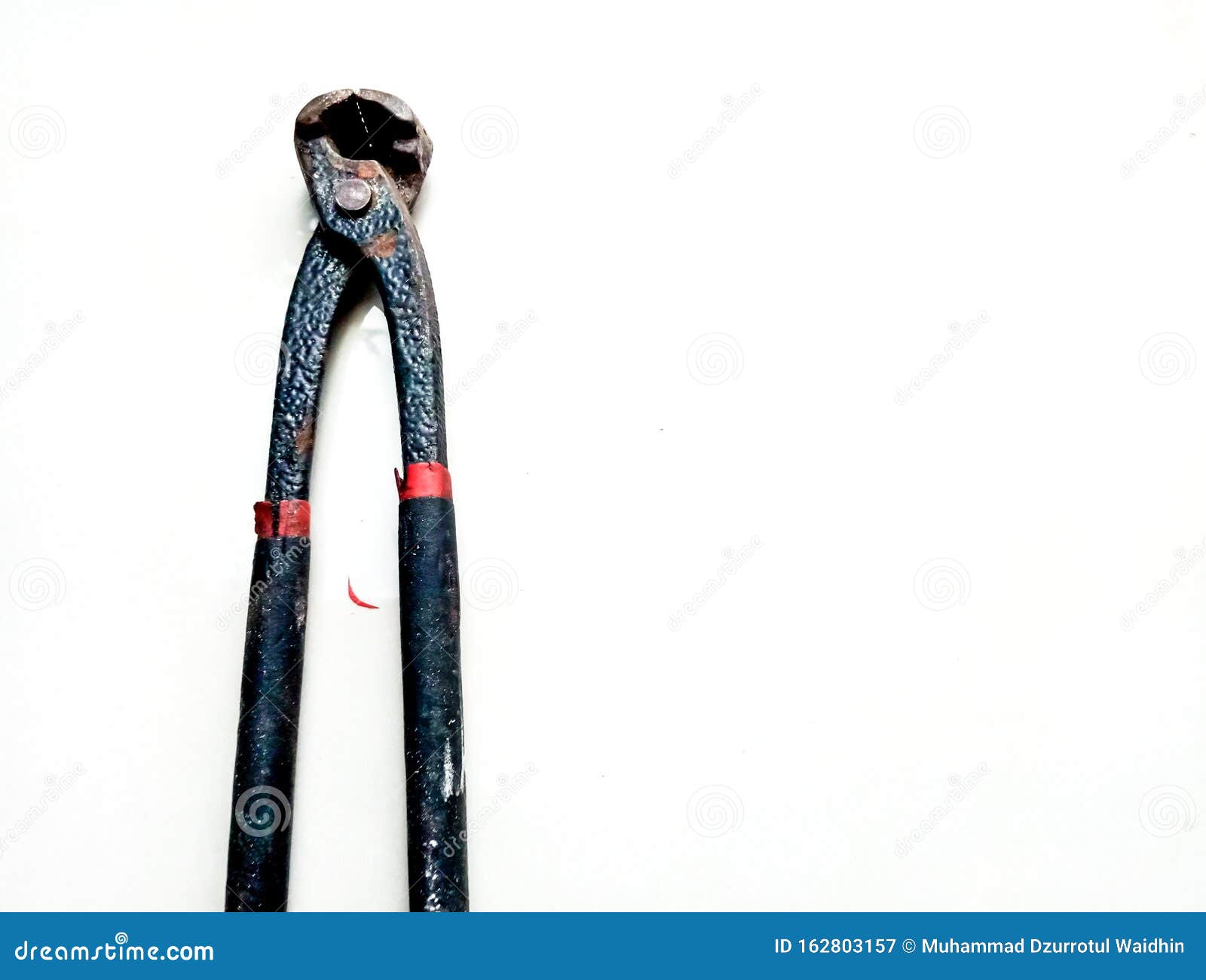 Modern Tower Pincer Tool for Builder Stock Image - Image of male ...