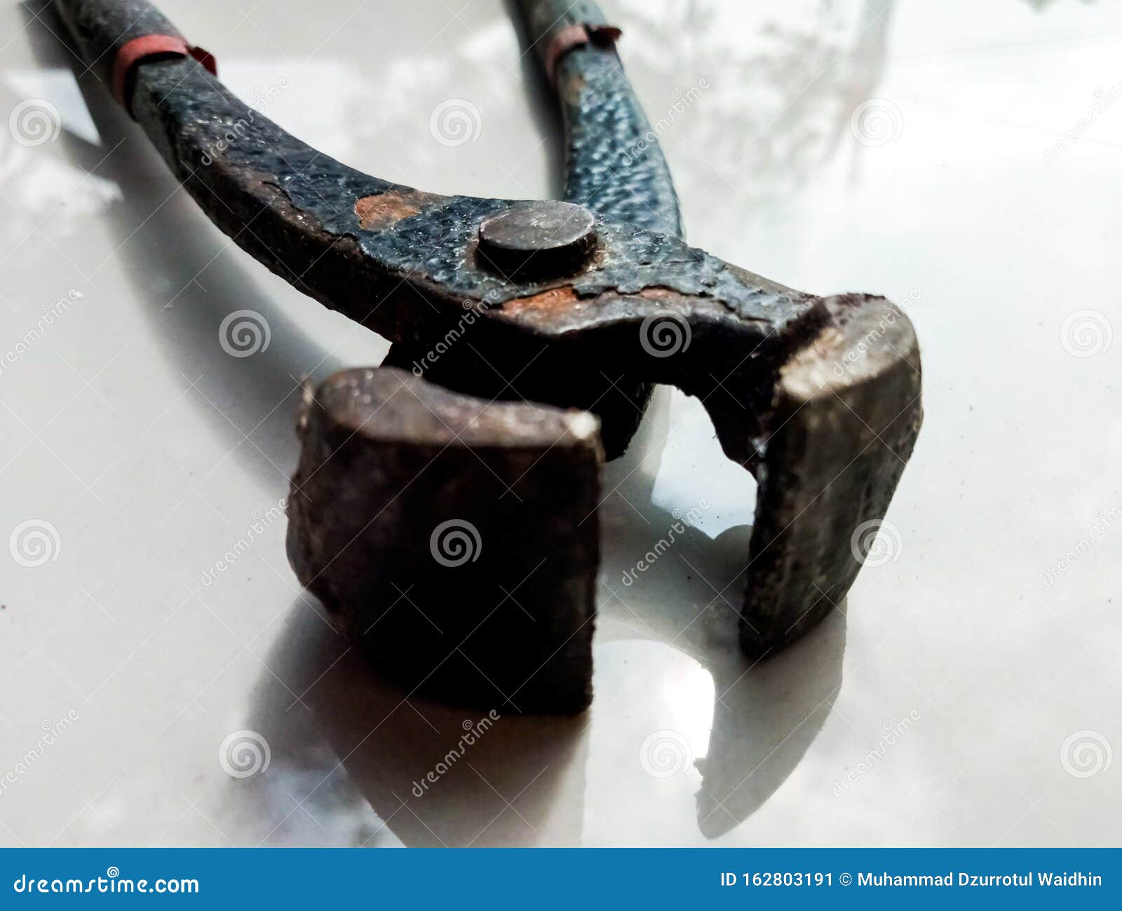 Modern Tower Pincer Tool for Builder Stock Image - Image of object ...