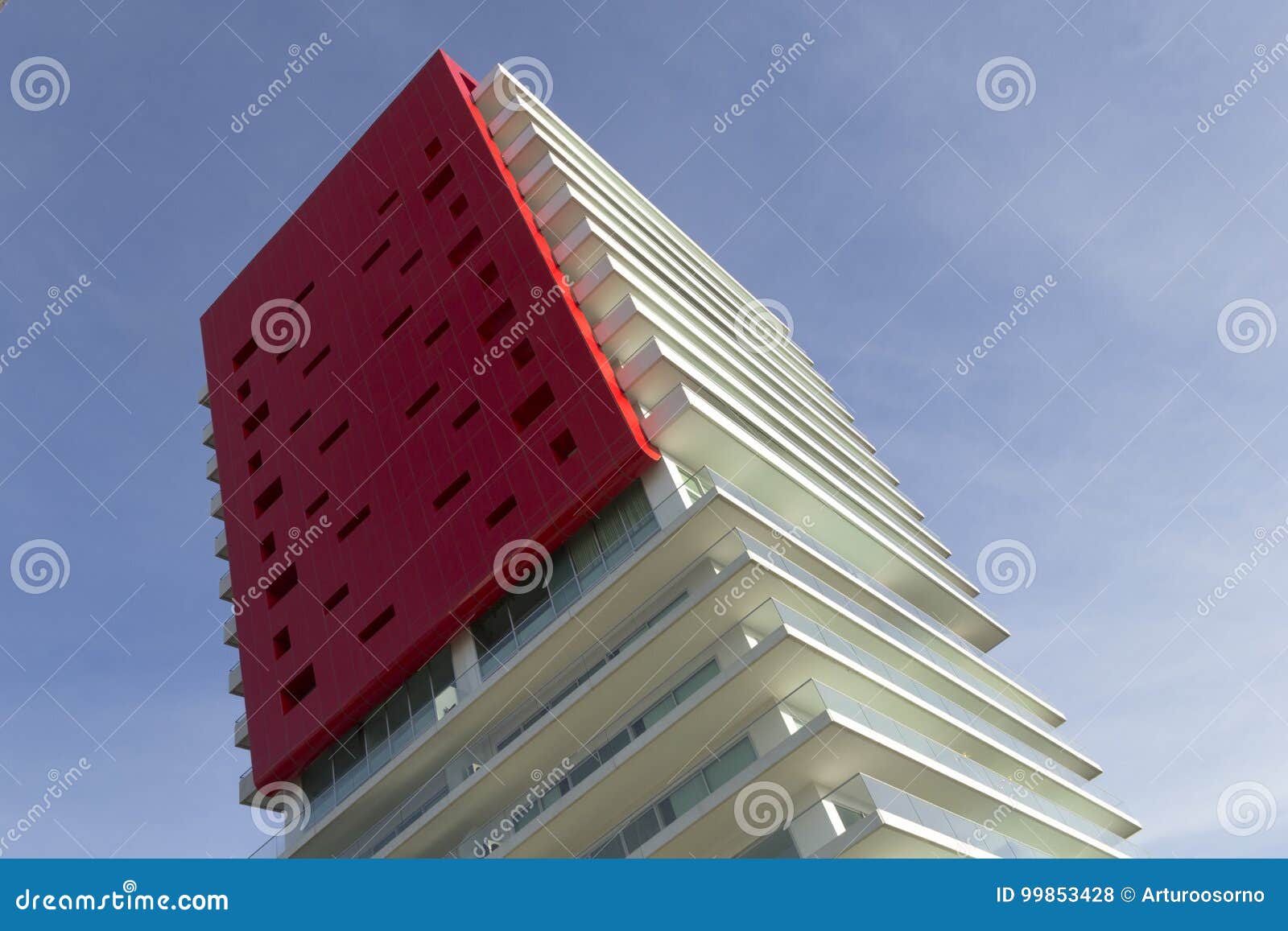Modern Tower stock photo. Image of facade, apartment - 99853428