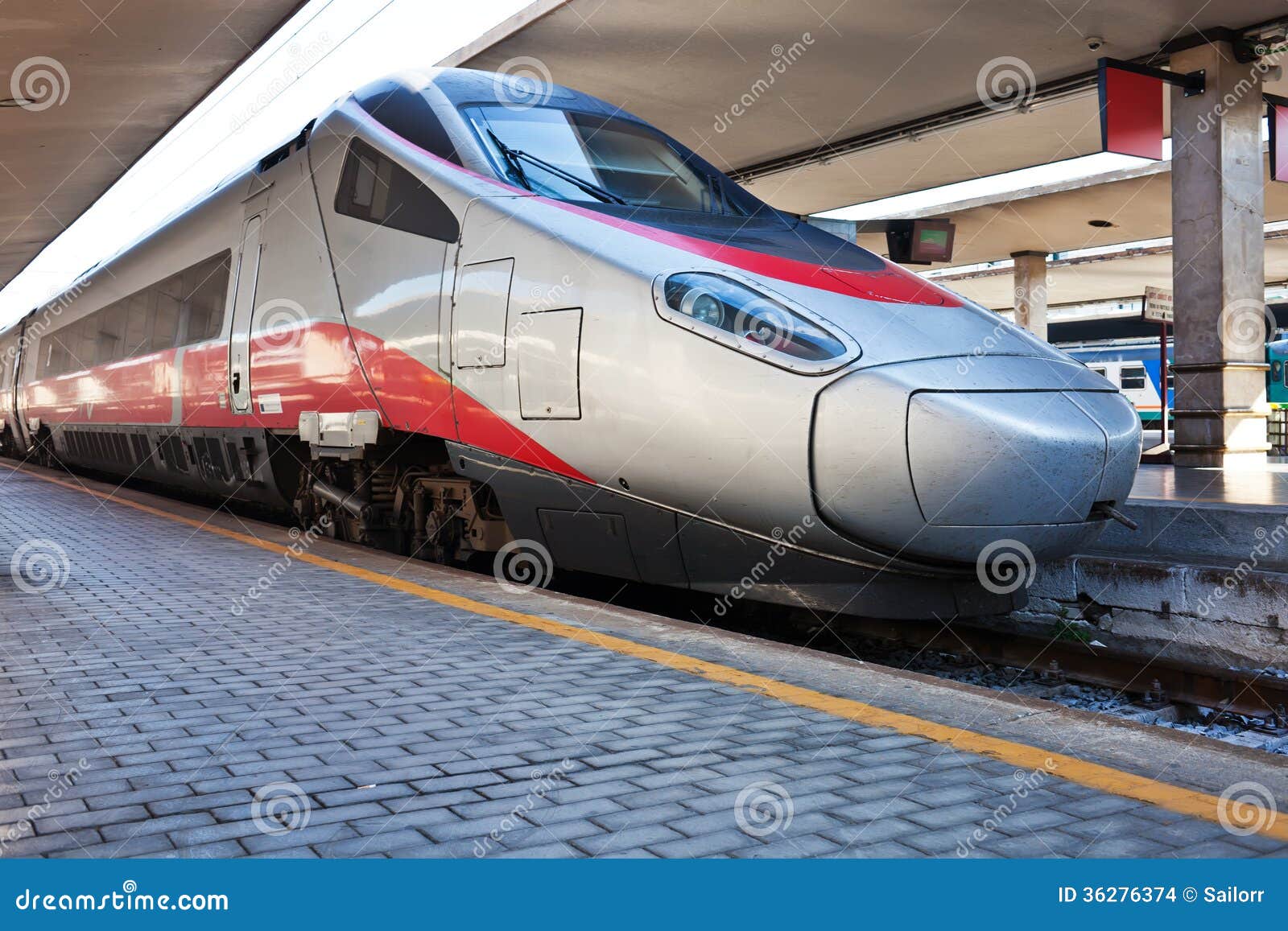 Modern train stock photo. Image of rail, public, commute - 36276374
