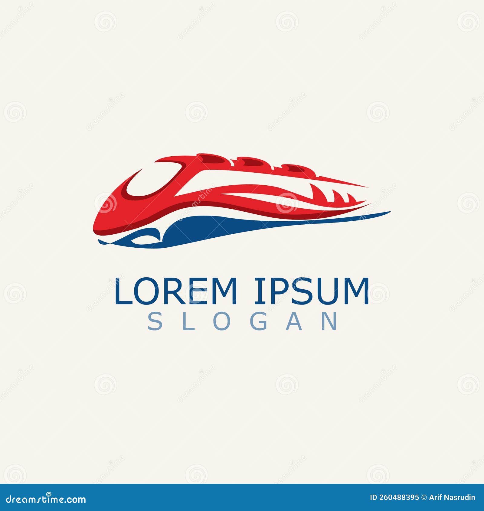 Modern Train Logo Image Design Transport Railway Icon Template Stock ...