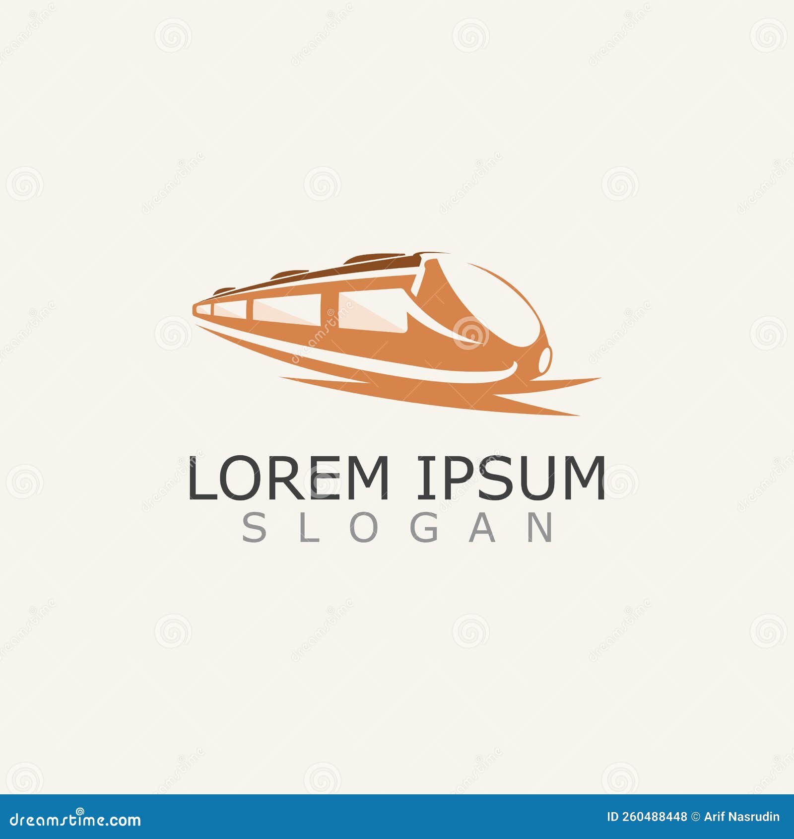Modern Train Logo Image Design Transport Railway Icon Template Stock ...