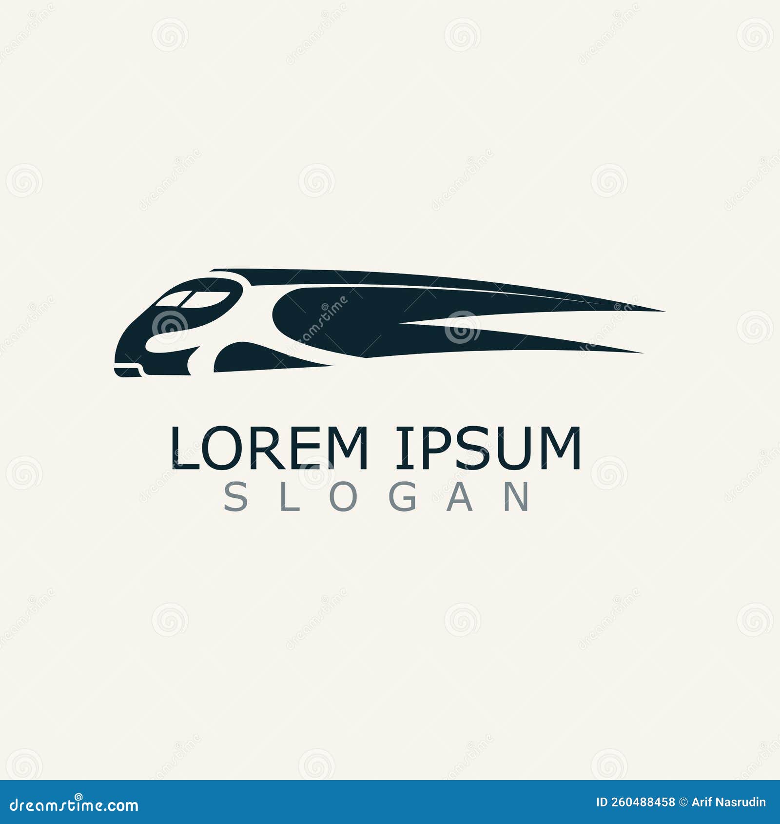 Modern Train Logo Image Design Transport Railway Icon Template Stock ...