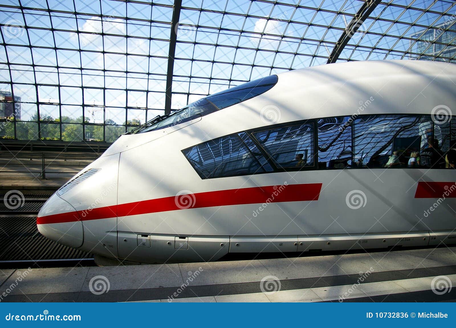 Modern Train Carriage Royalty-Free Stock Photography | CartoonDealer ...