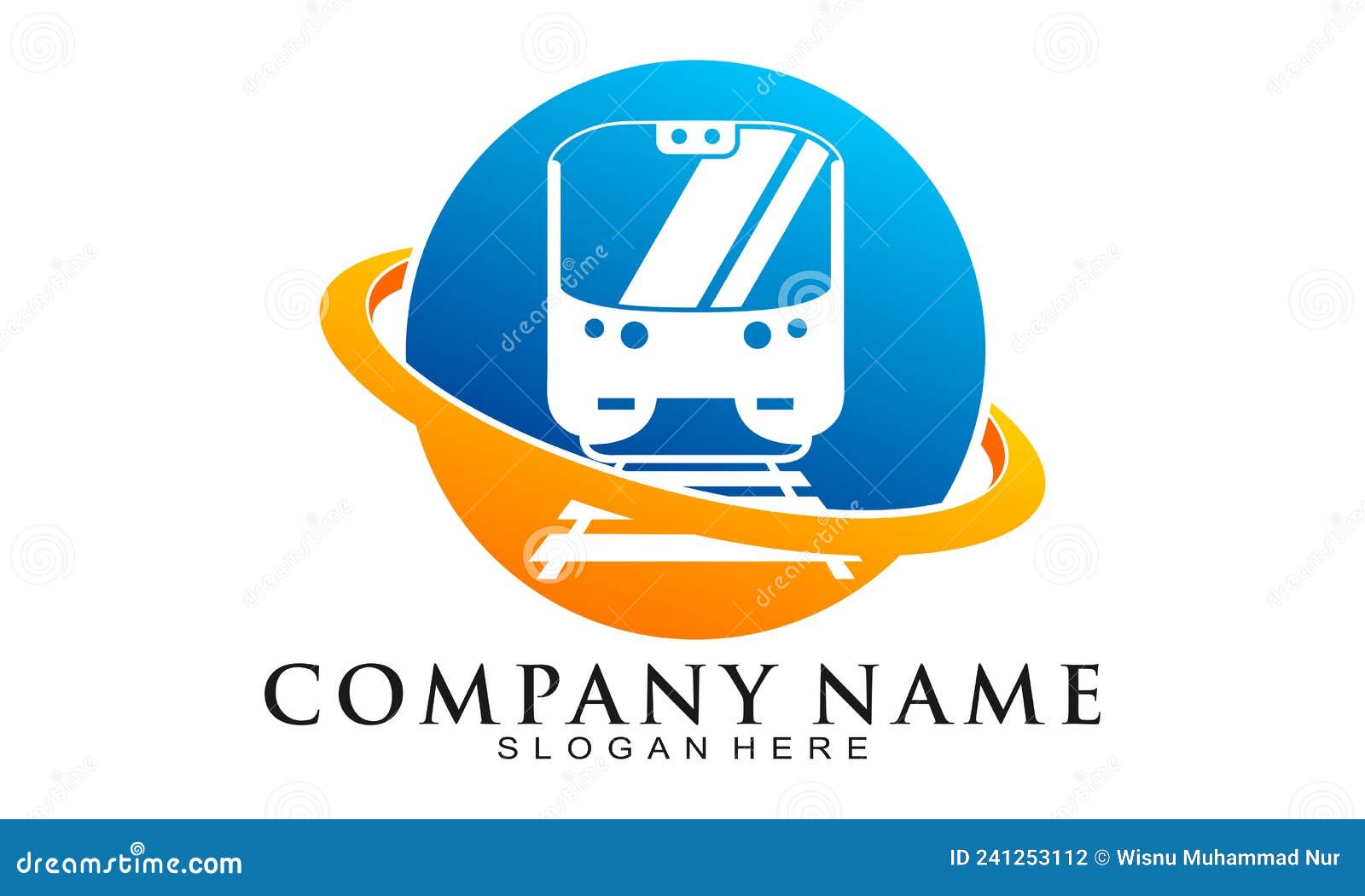 Modern Train Technology Logo Design Stock Vector - Illustration of ...