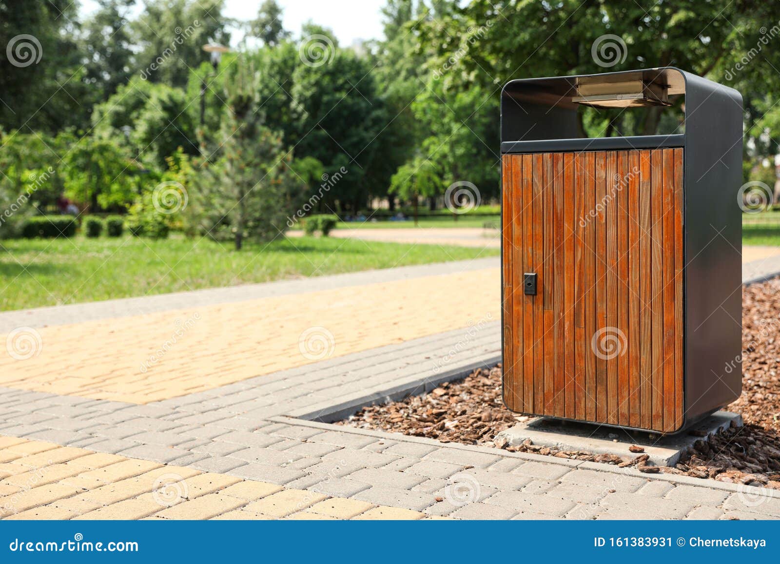 Modern Trash Bins For Waste Segregation. Separate Waste Collection ...