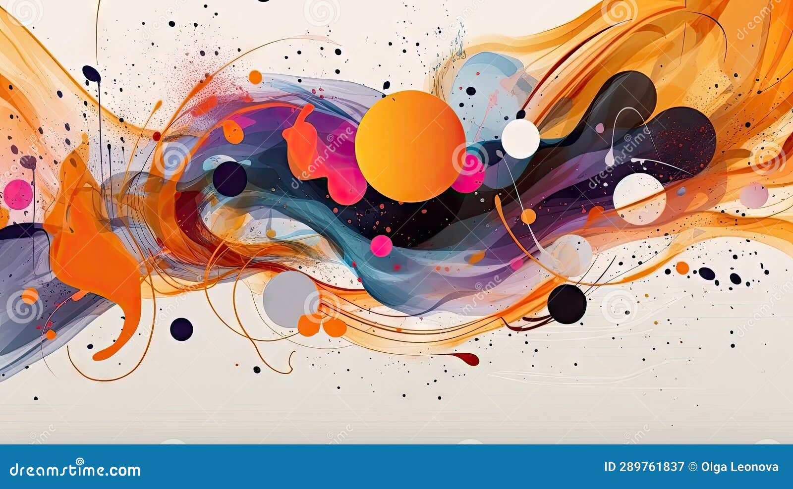 Modern trending web banner stock illustration. Illustration of pattern ...