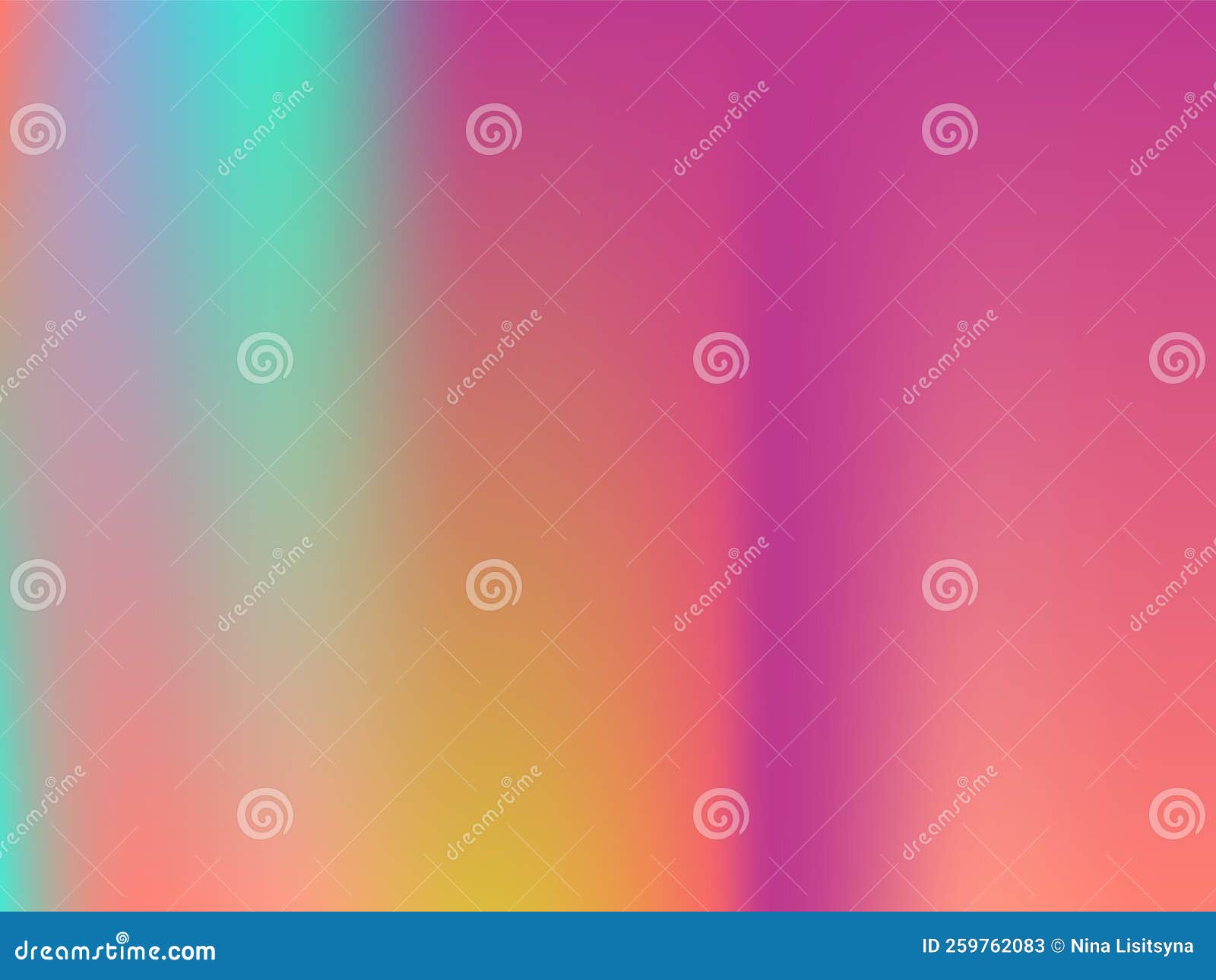 Modern Trendy Design. Blurred Background. Creative Colorful Flyer ...