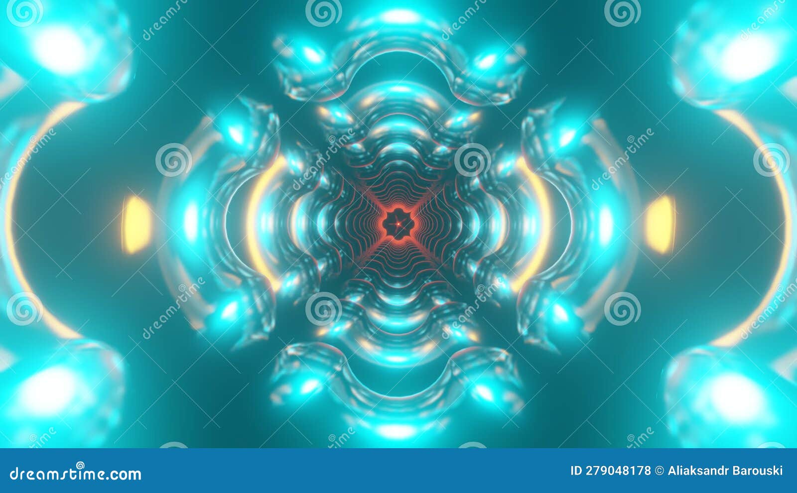 Vibrant Trippy Sci-fi Psychedelic Hypnotic Visuals for Seamless VJ ...