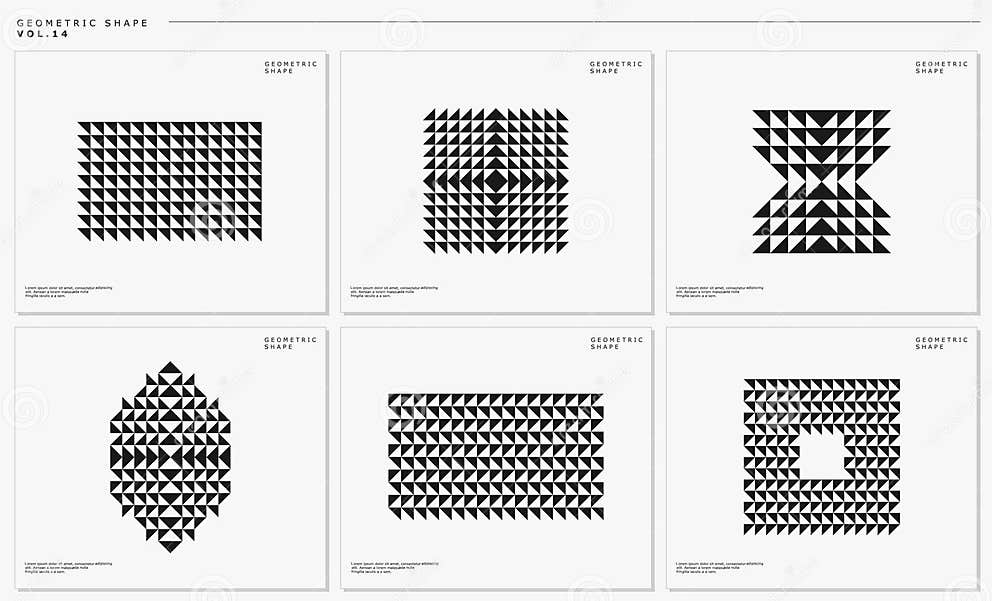 Modern Triangle Abstract Shape Logo Design Vector. Digital Triangle ...