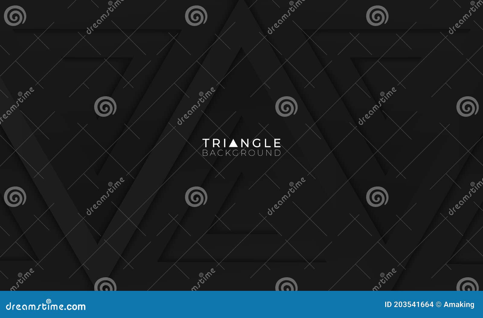 Modern Triangle Digital - Vector Background. Stock Vector ...