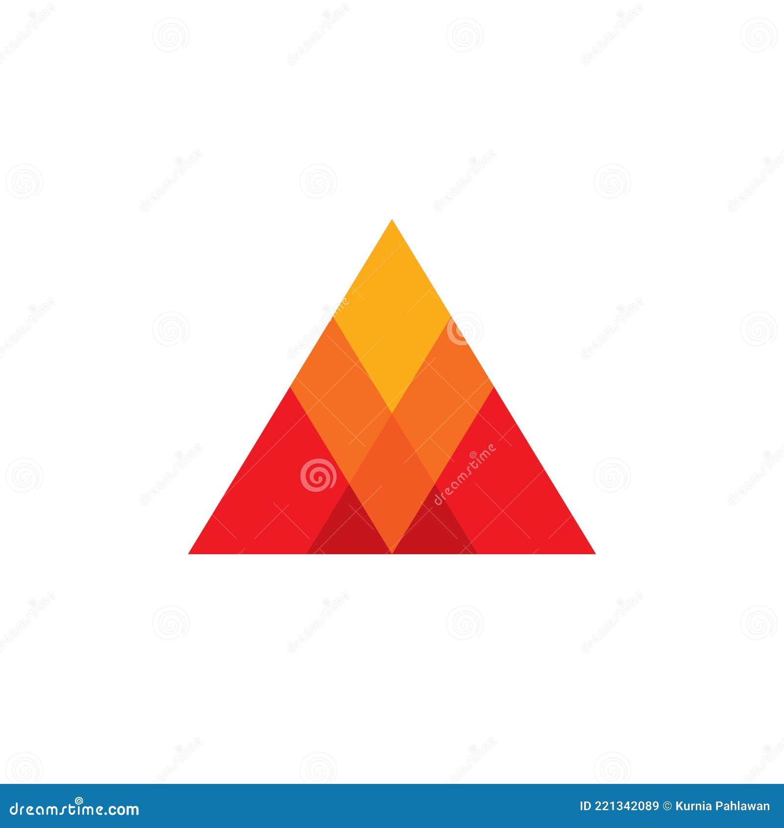 Modern Triangle Logo , Shape Logo Stock Vector - Illustration of motion ...