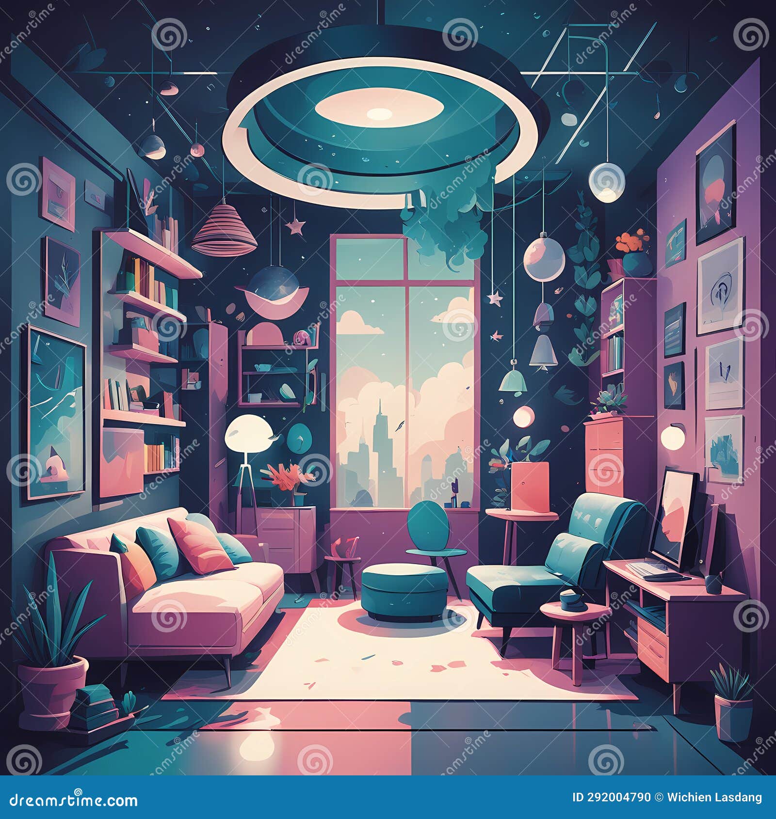 A Modern Twist Each Day is Presented with a Contemporary Theme Stock ...