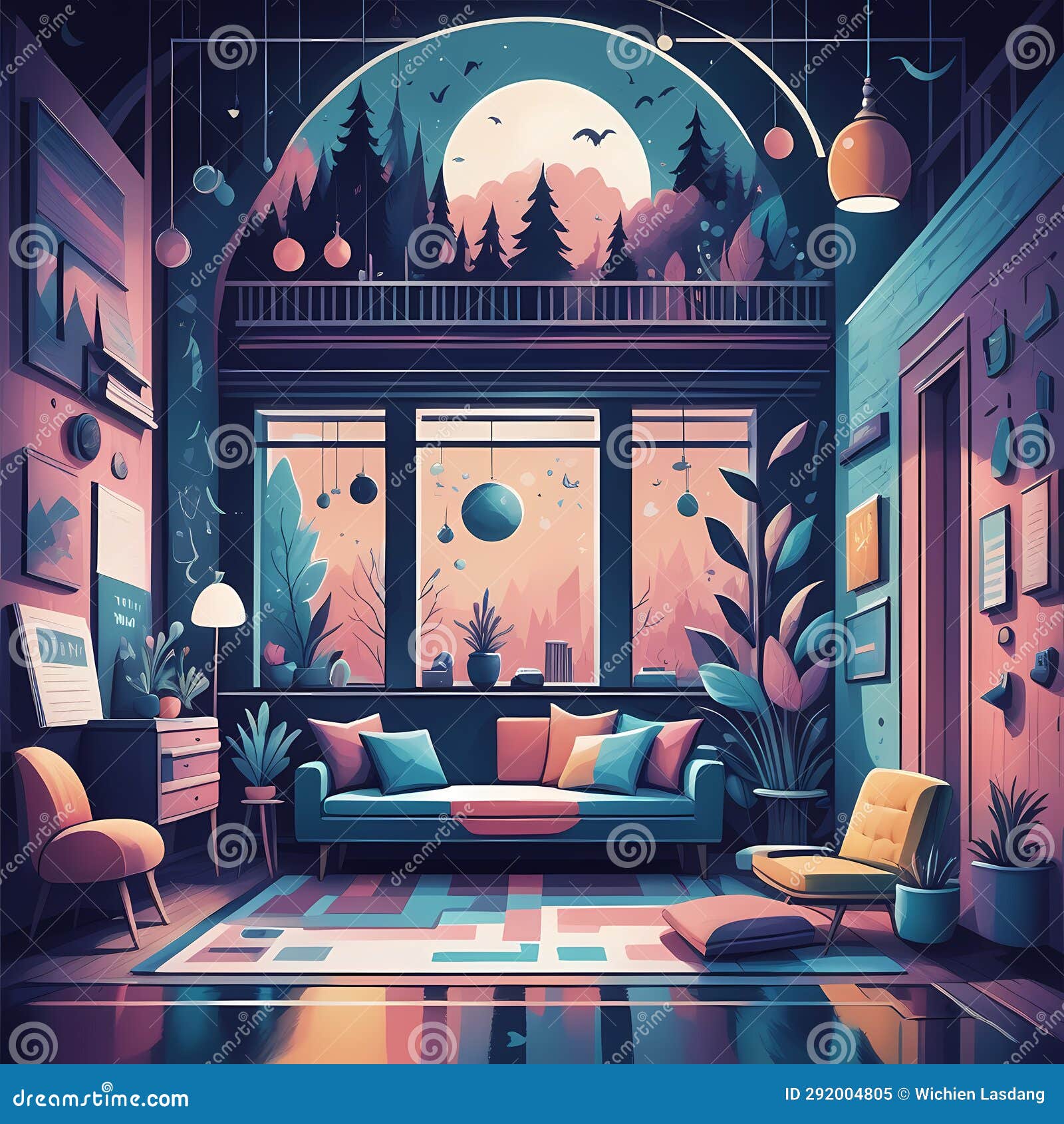 A Modern Twist Each Day is Presented with a Contemporary Theme Stock ...